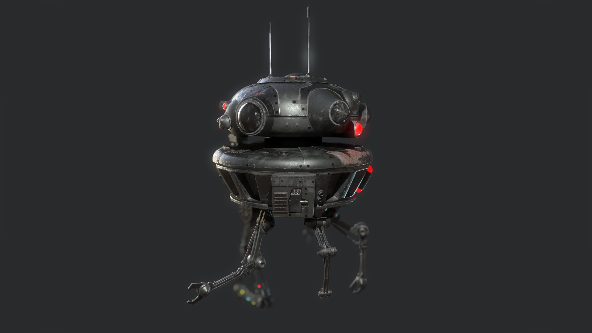 3D Artist Pablo Garcia - Arakyd Viper Probe Droid
