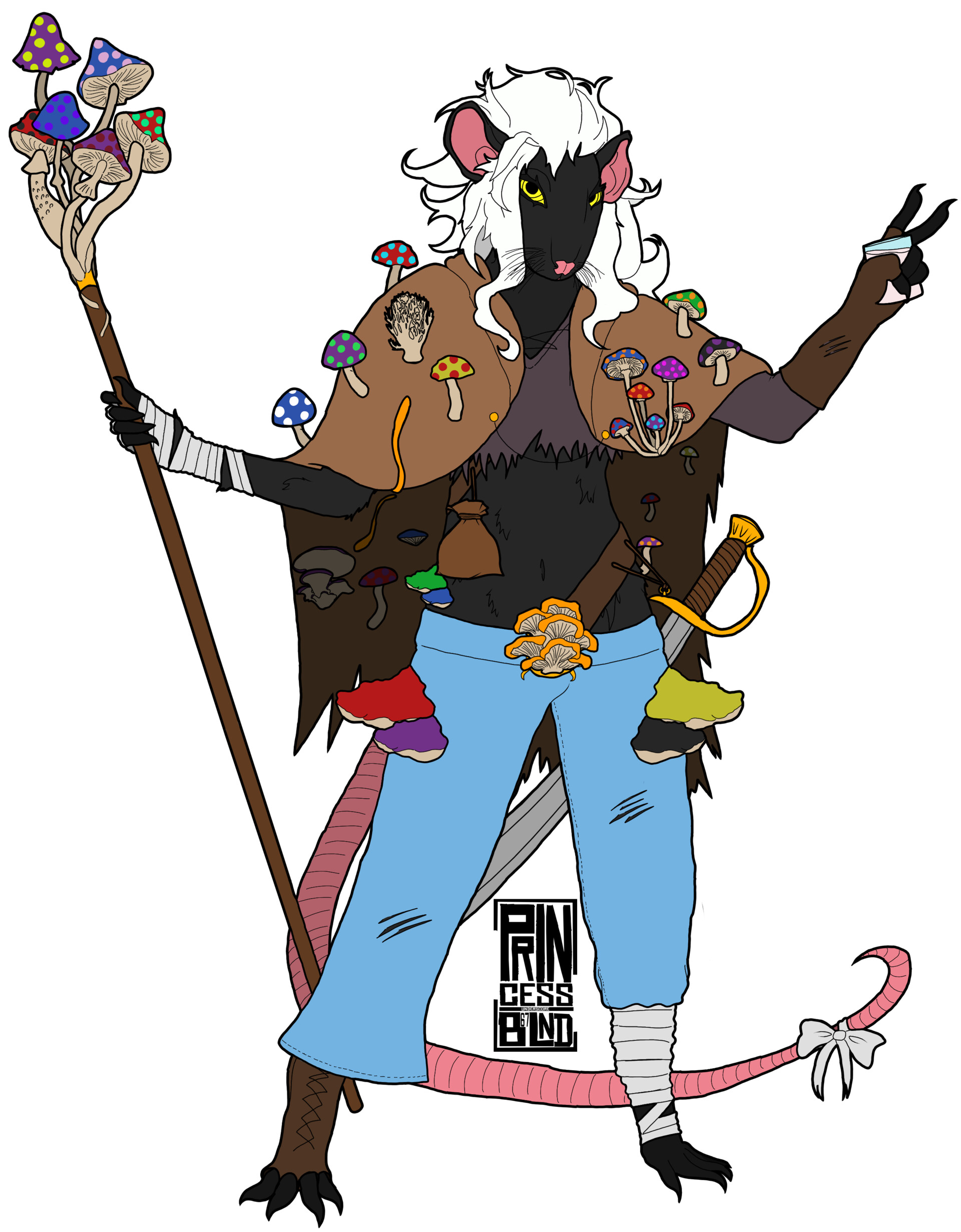 ArtStation - Ashley The Nonbinary Rat-chemist v.3