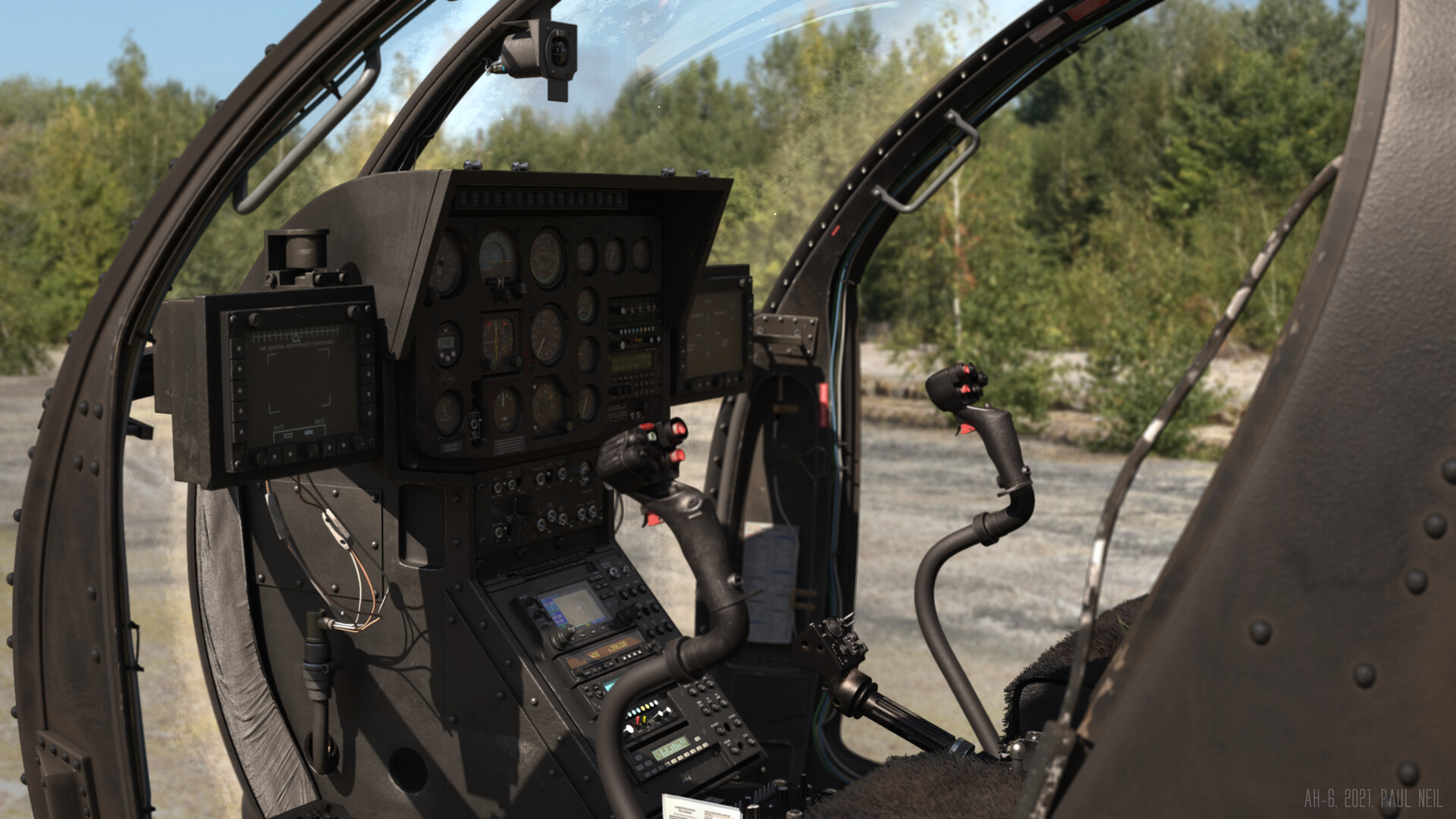 Paul Neil - AH6 Littlebird