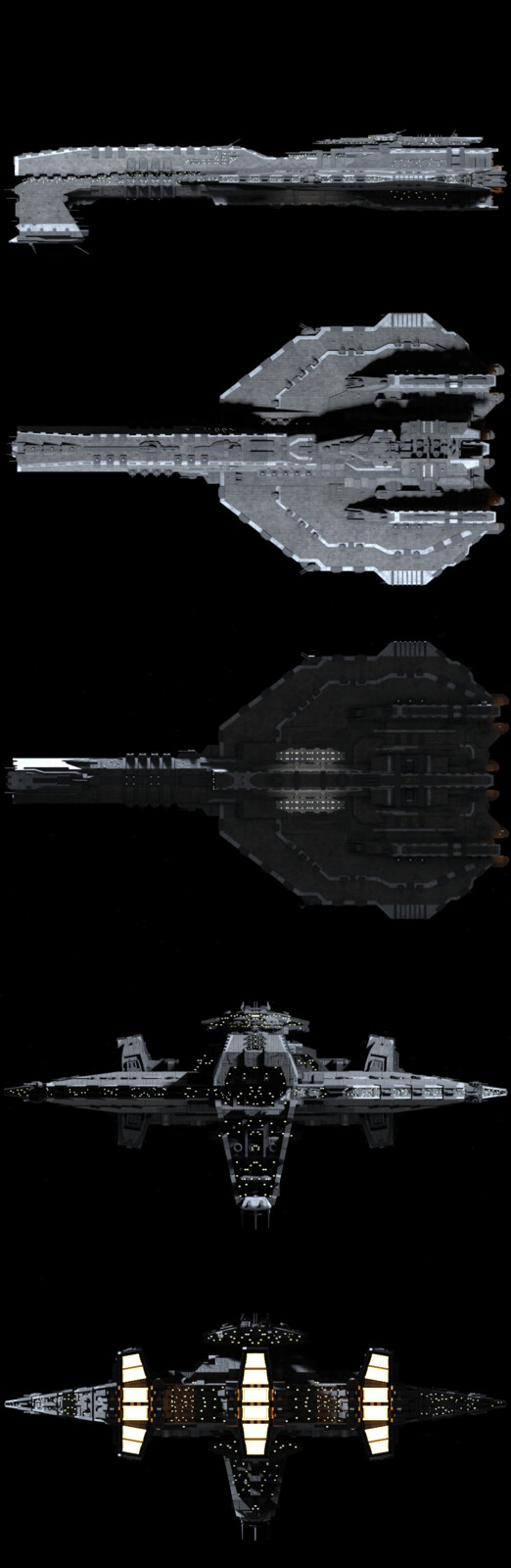 Allan Seckora - Keldabe Class Battleship