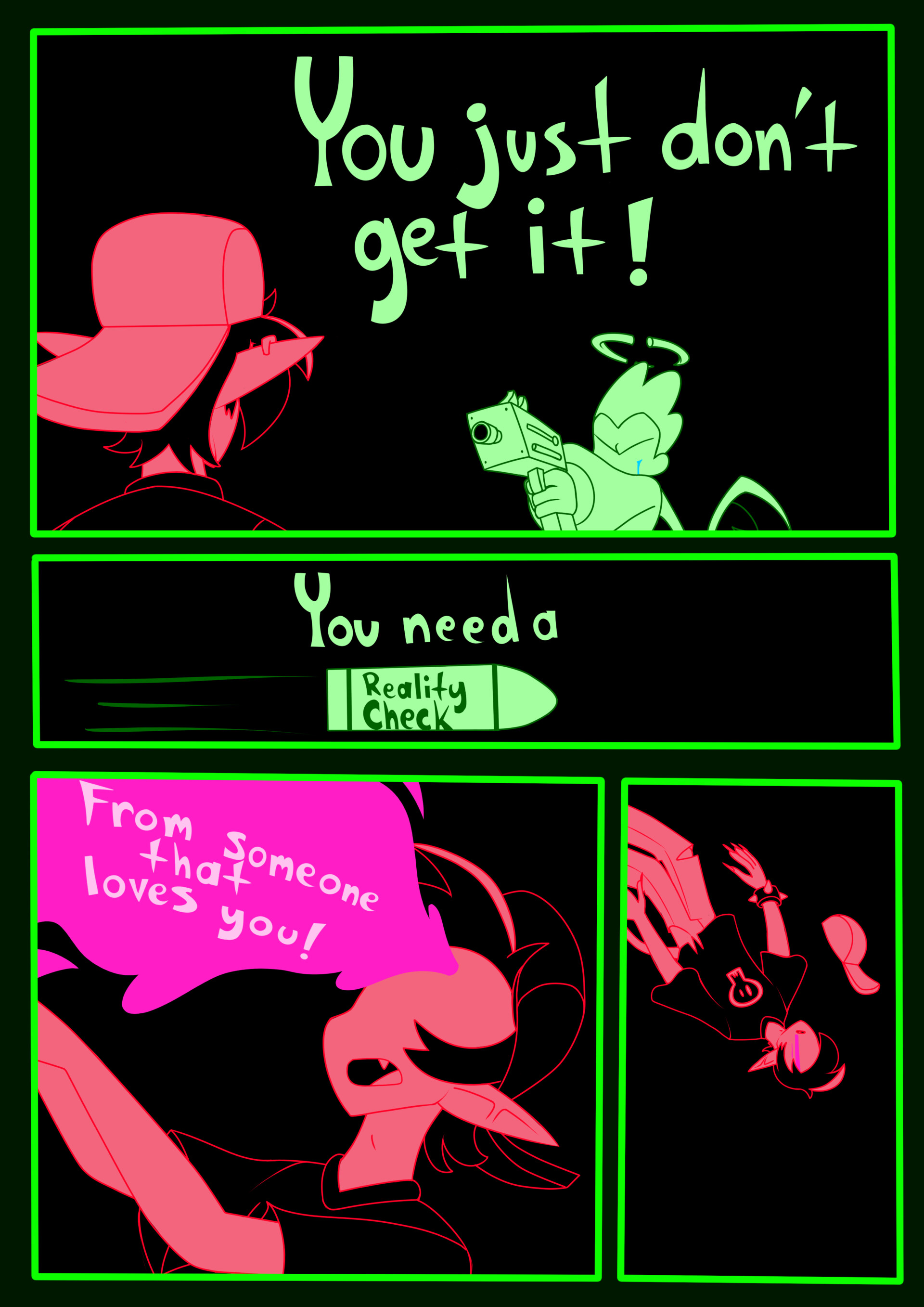 ArtStation - FNF AU: Reality Check