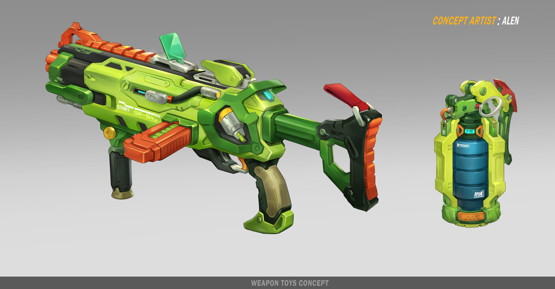 ArtStation - weapon concept