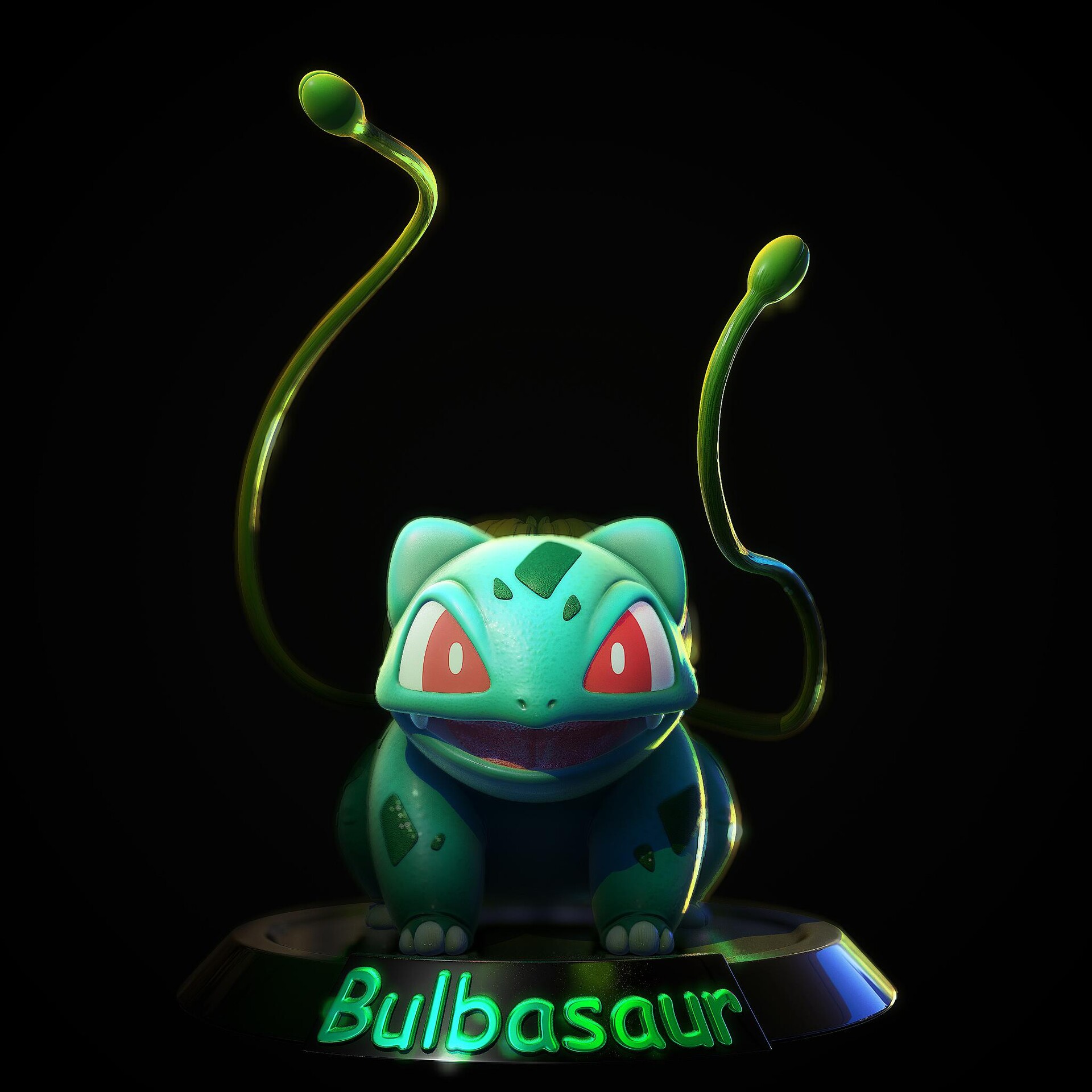 ArtStation - Pokeymon Bulbasaur