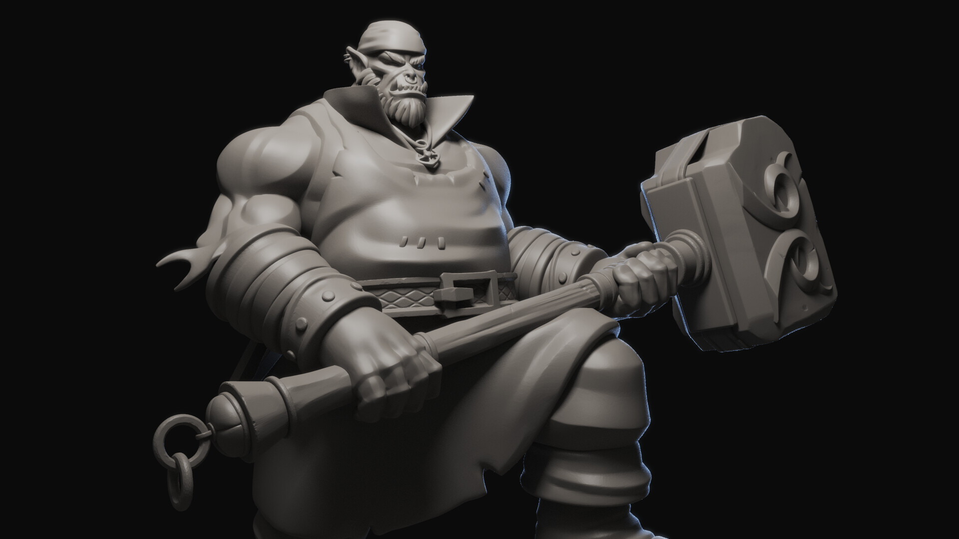 ArtStation - Orc Blacksmith