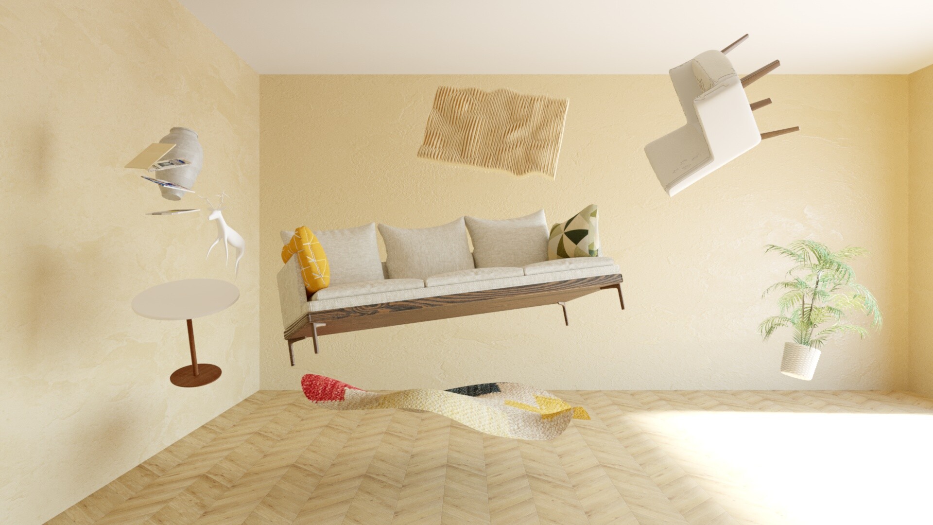 ArtStation - When the things go down, we can do up