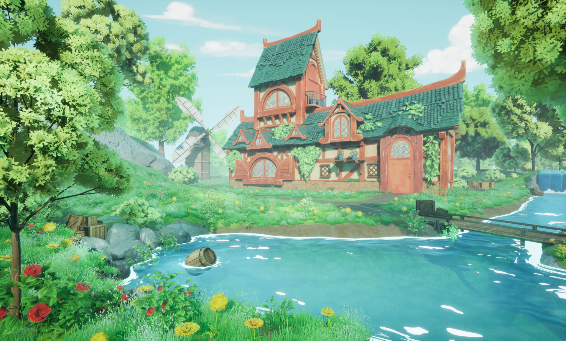 ArtStation - Stylization Scene