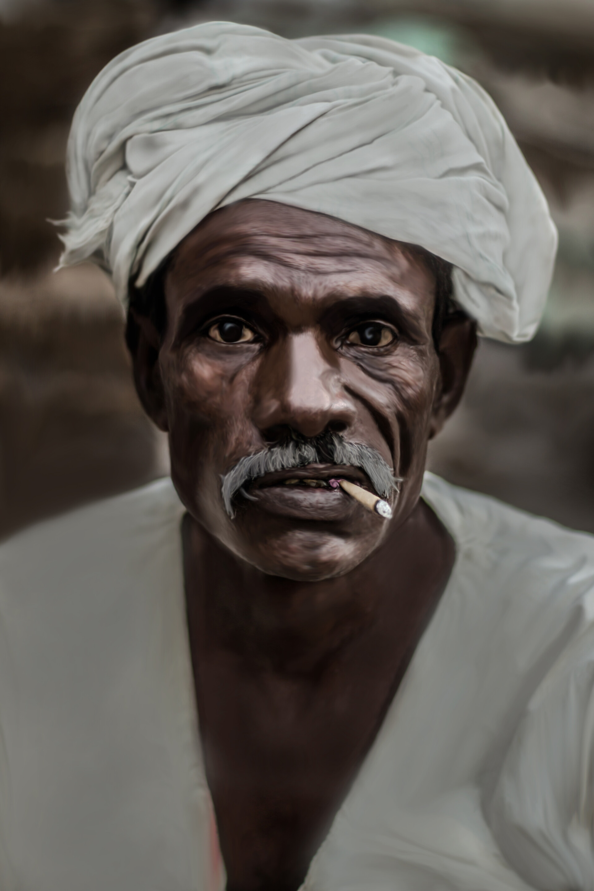 ArtStation - Old man #2D Digital painting