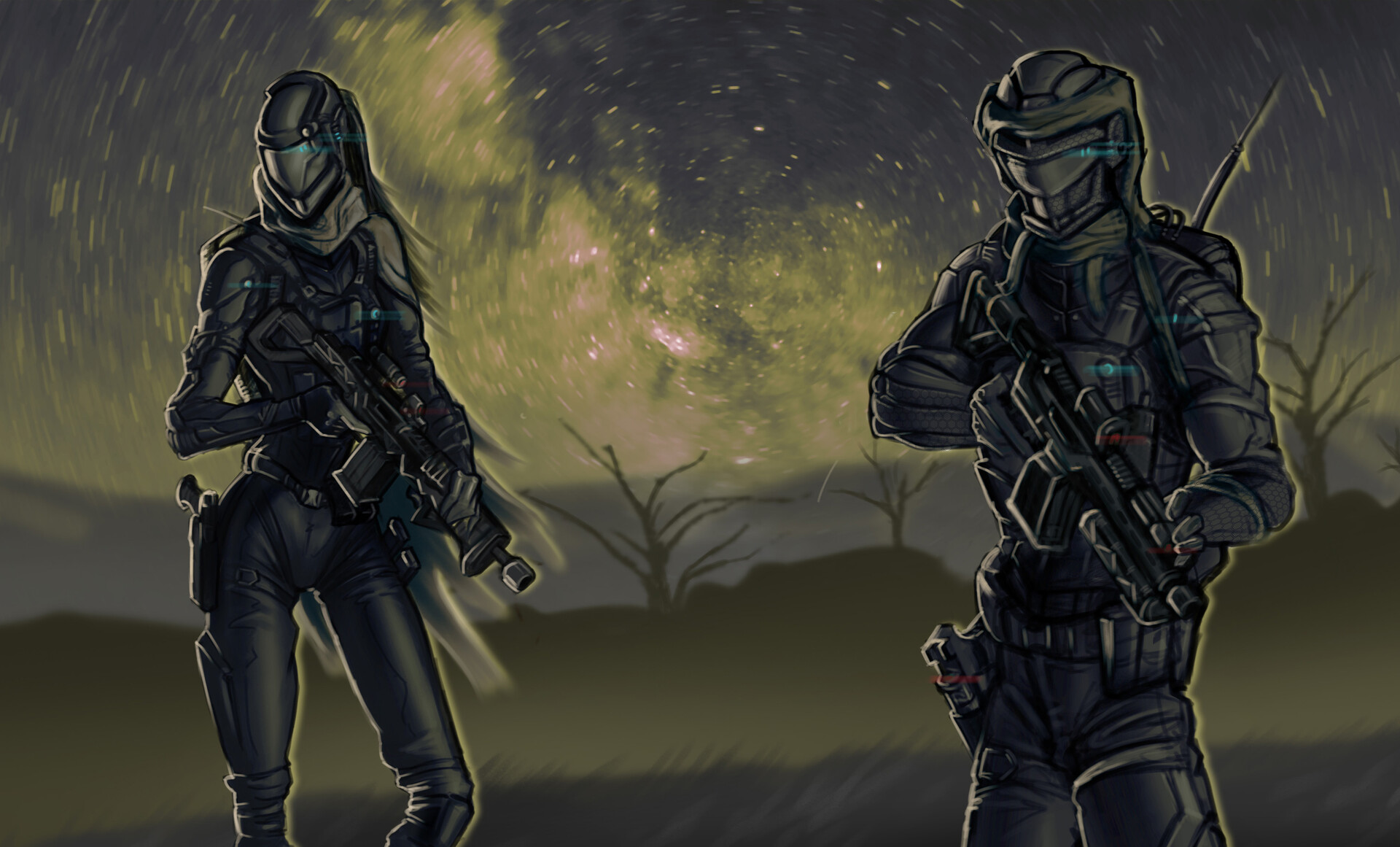 ArtStation - NIght Duty