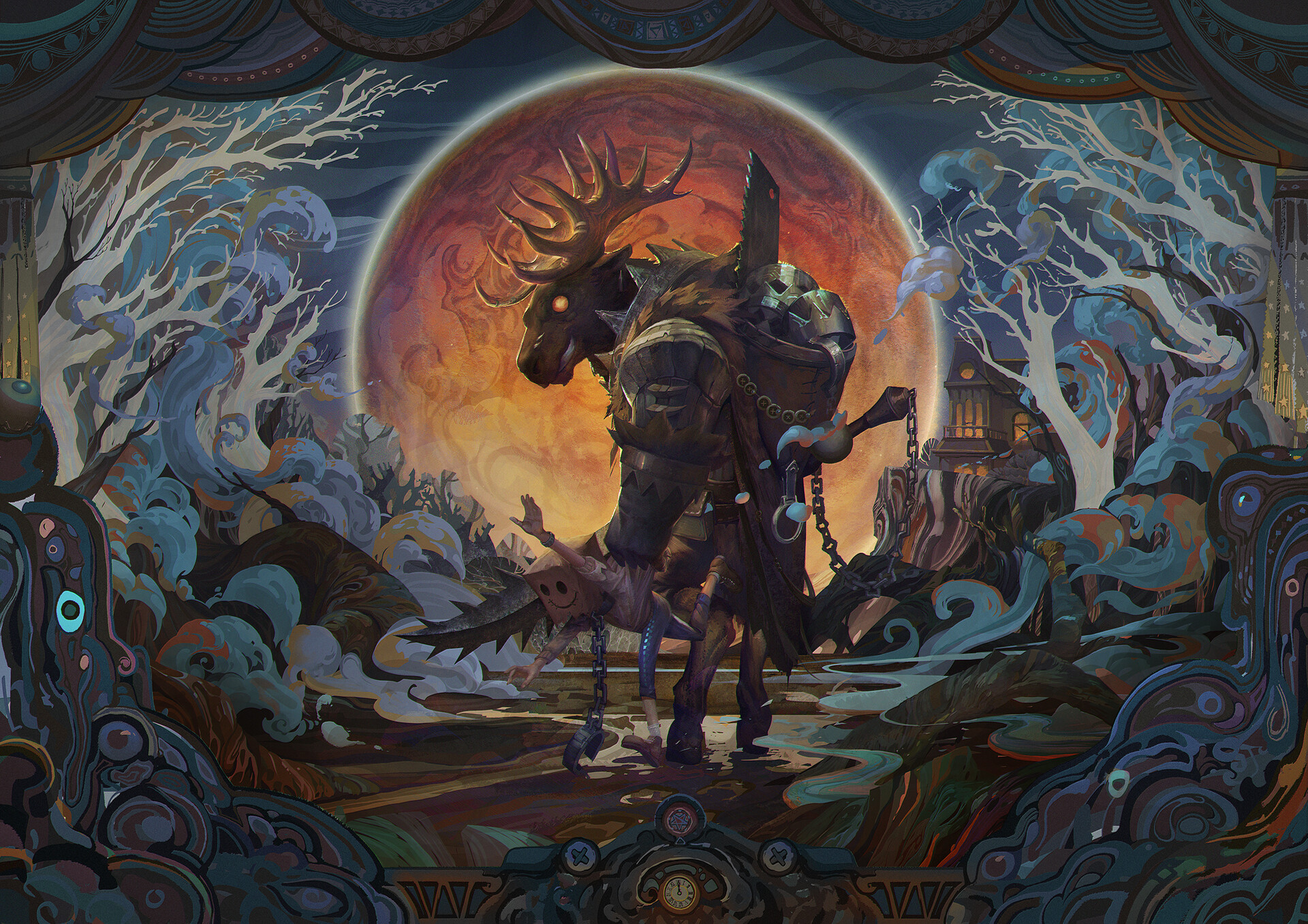 ArtStation - a illustration for Identity V