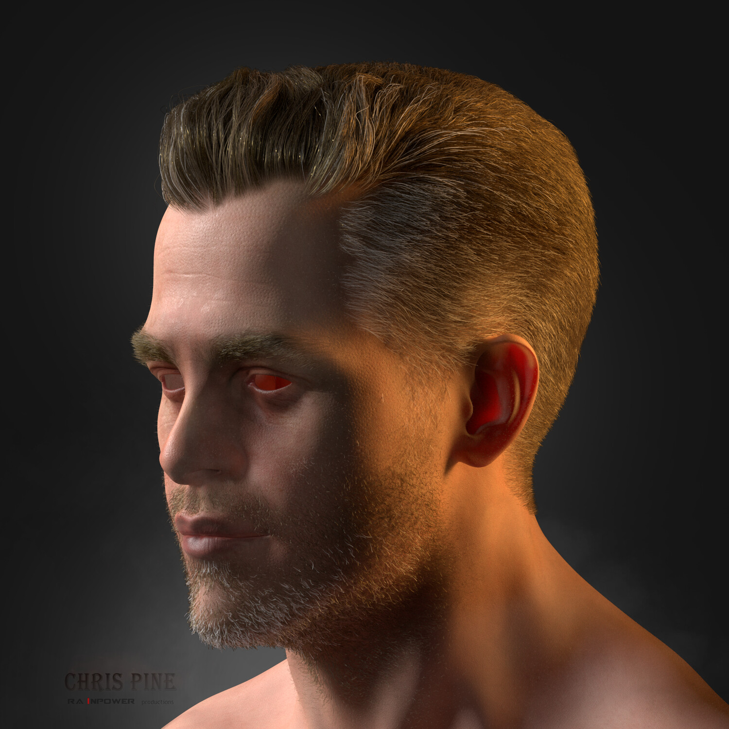 Chris Pine Model