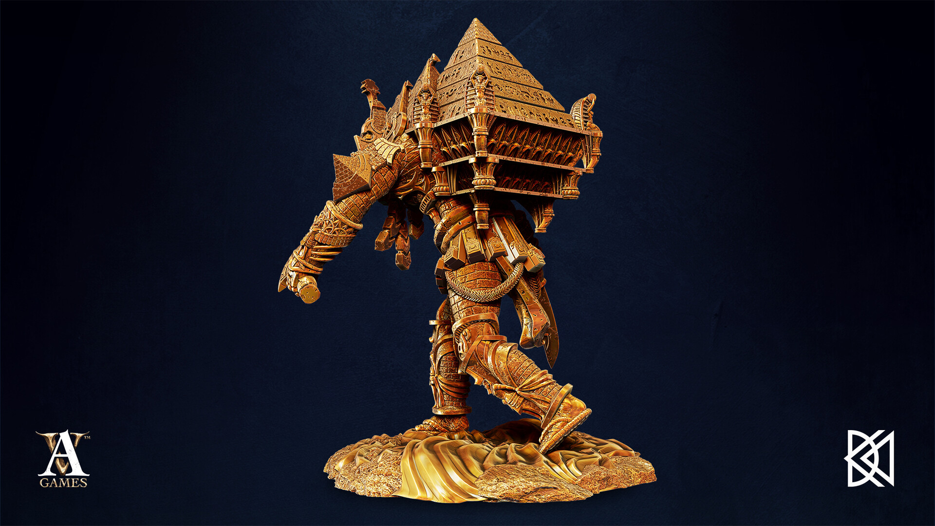 Dimitris Kampourides - PYRAMID GOLEM
