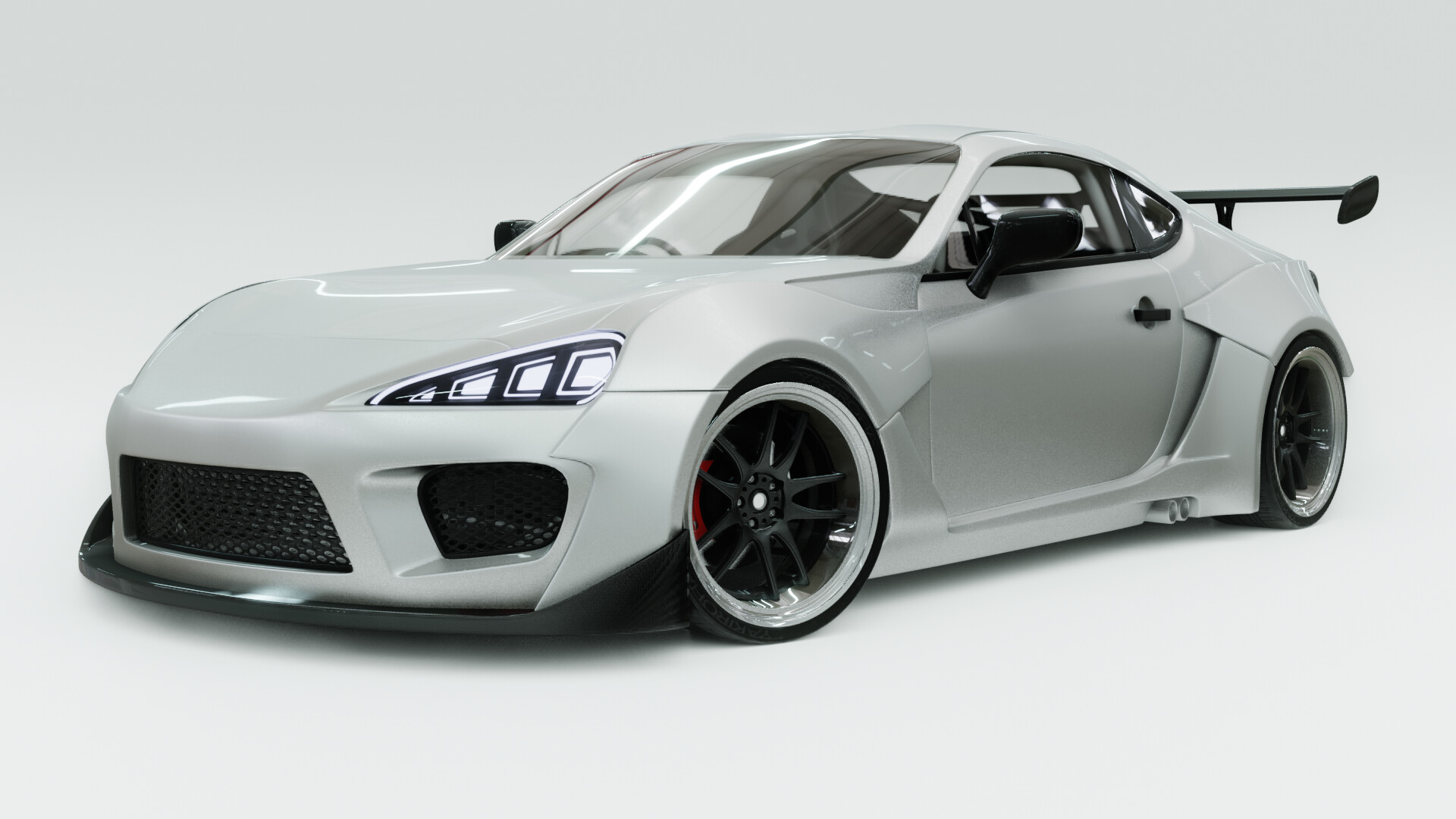 ArtStation - Toyota GT 86 Custom Wide Bodykit by Myrolan