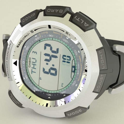 ArtStation - Casio outdoor watch
