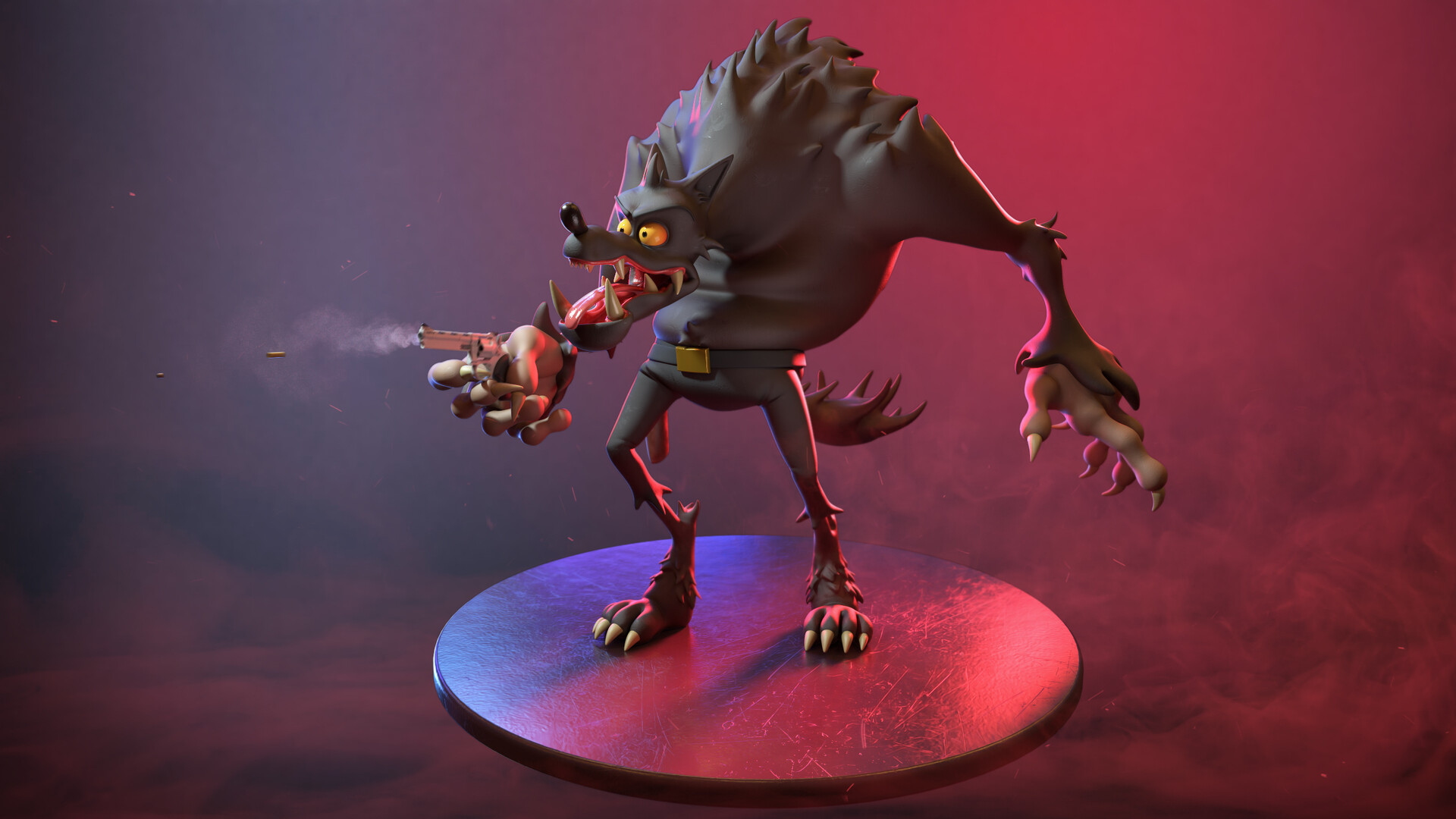 Peter Hargan - Big Bad Wolf - 7Ft, Hairy & Handsome