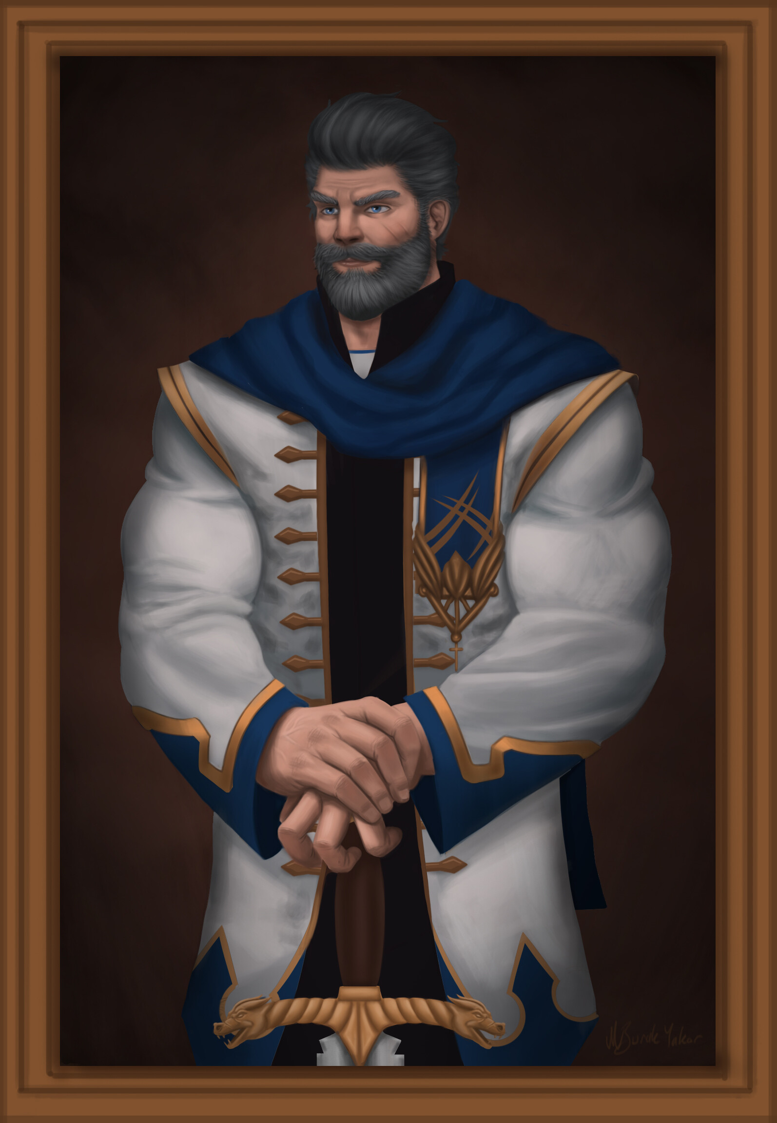ArtStation - Lord Portrait Painting