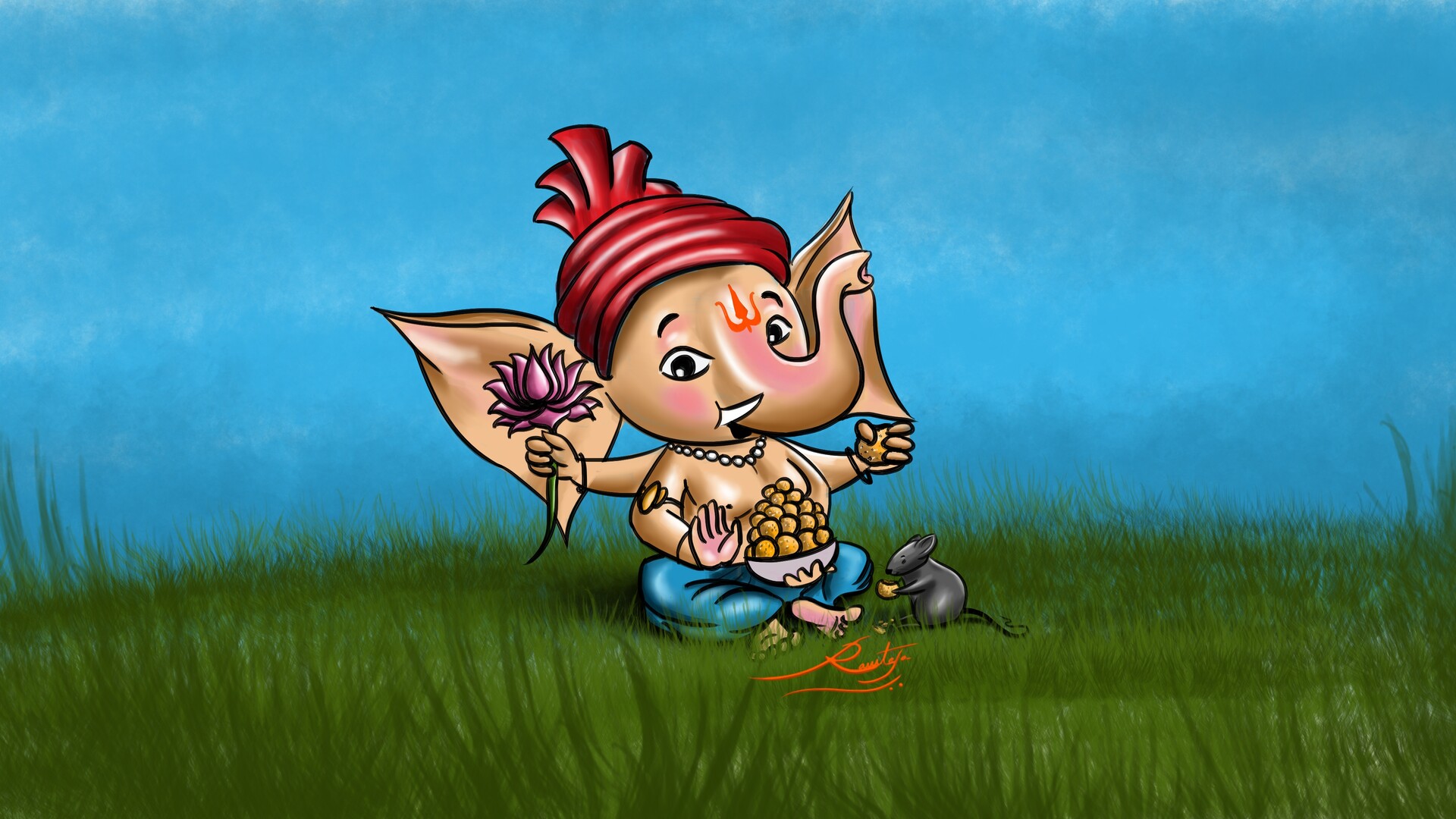 ArtStation - Ganesh_artwork