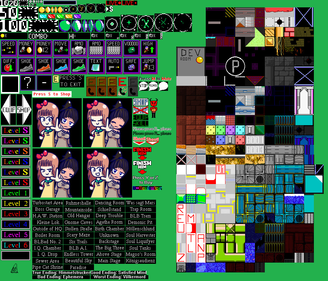 ArtStation - Nemesis Tamatou: Small Sprites/Tilesets