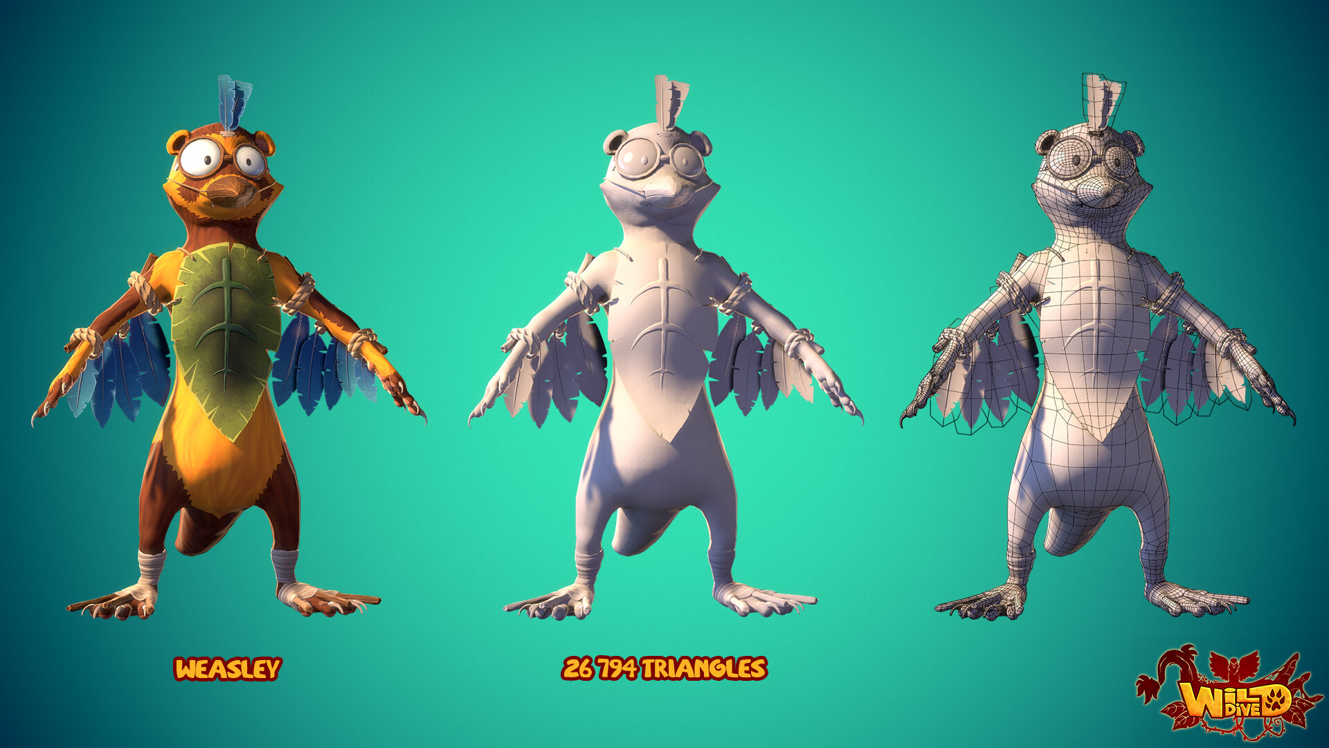 Anthony Krol - Wild Dive | Characters