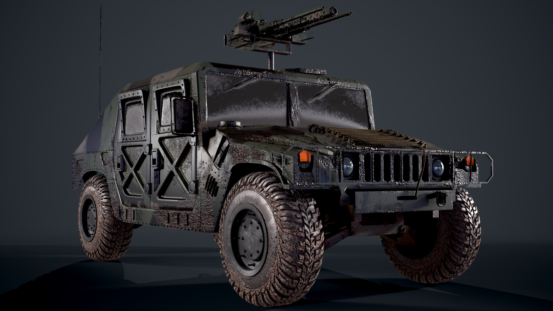 ArtStation - Humvee H1 M1