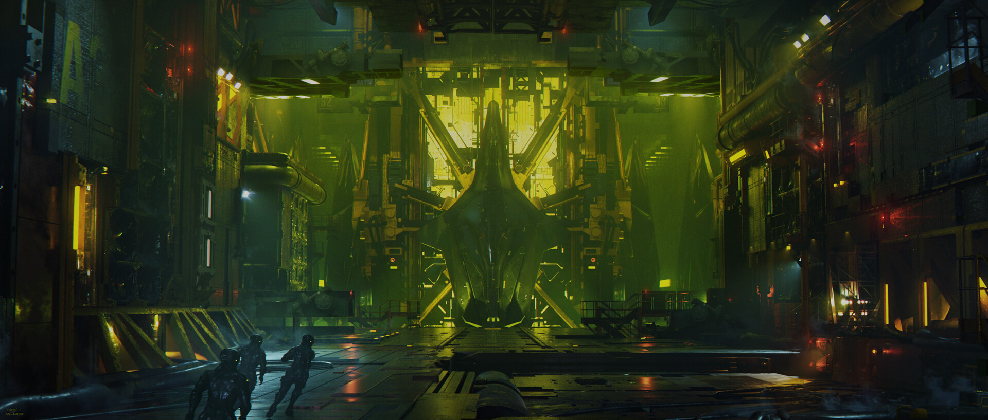 ArtStation - WR413_2 VTHL Hangar