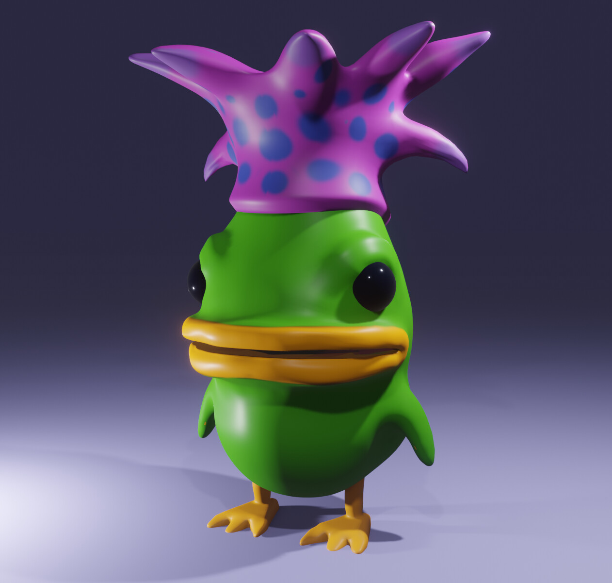 ArtStation - Weird Duck Creature.