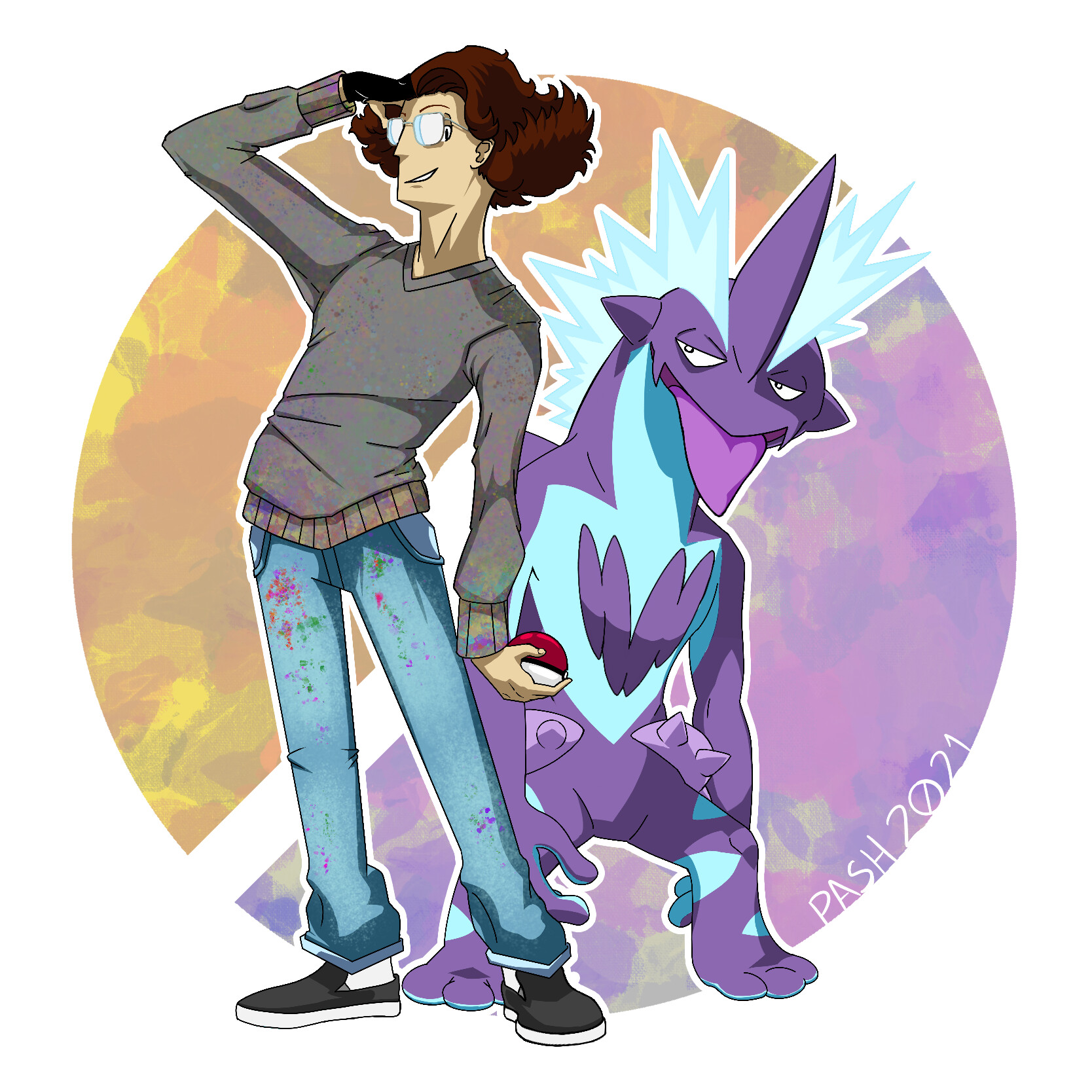 ArtStation - Pokemon Gym Leader-sona