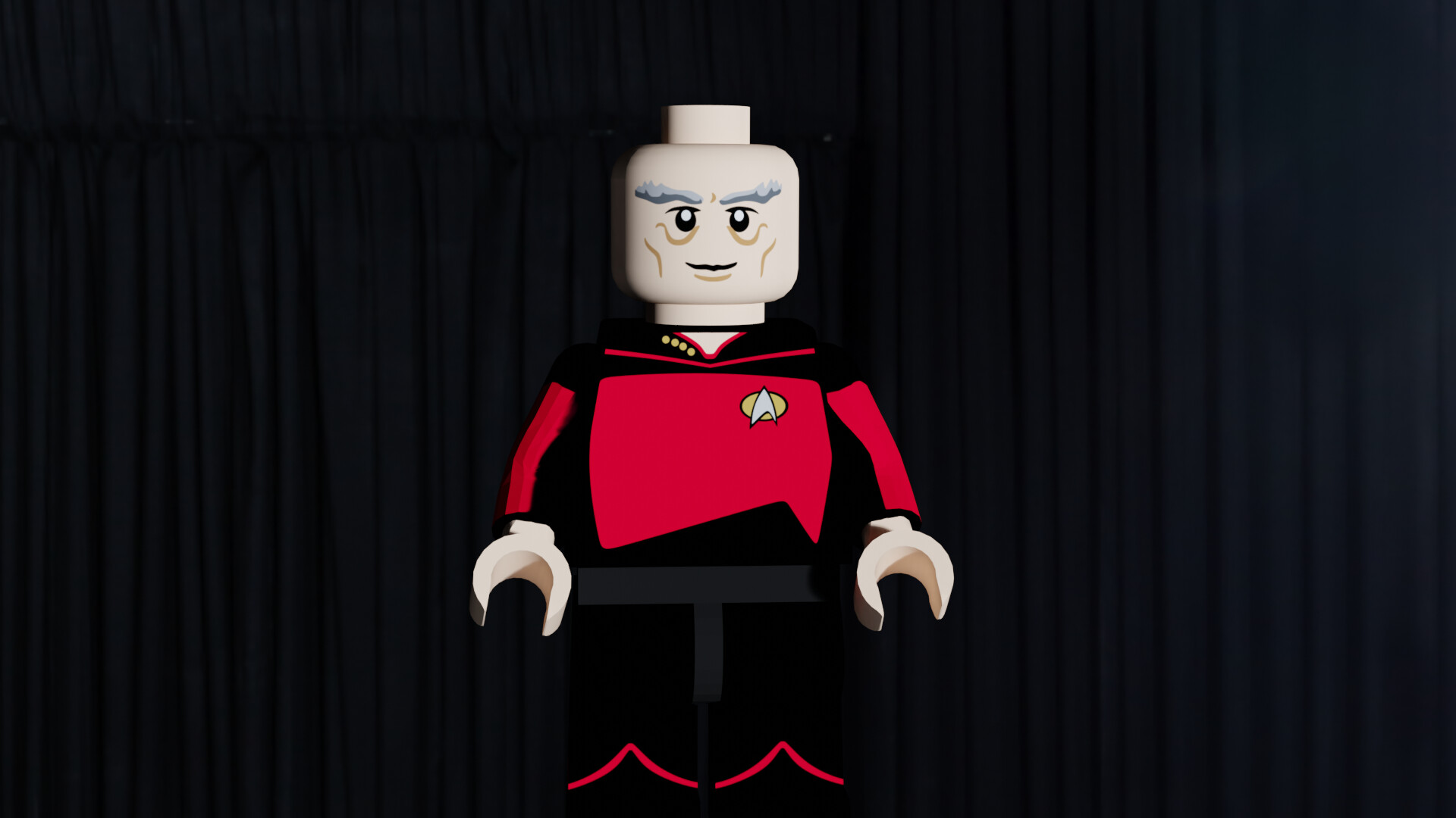 ArtStation - Captain Picard Lego