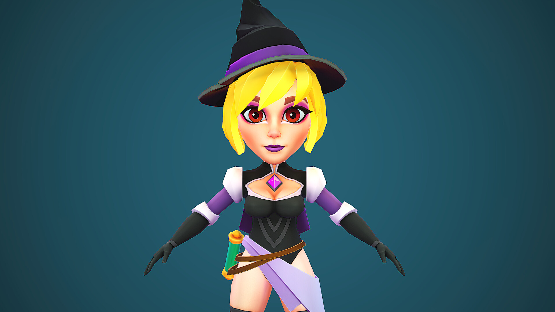 ArtStation - Magic Archer: Hero hunt for gold and glory - Archer Witch