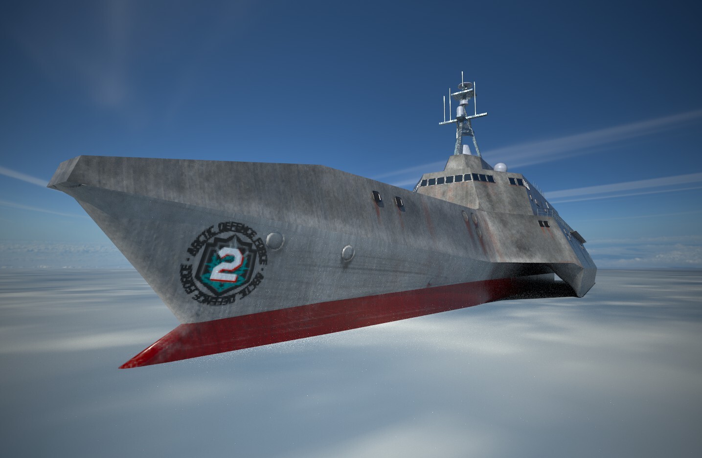 ArtStation - USS Independence Warship