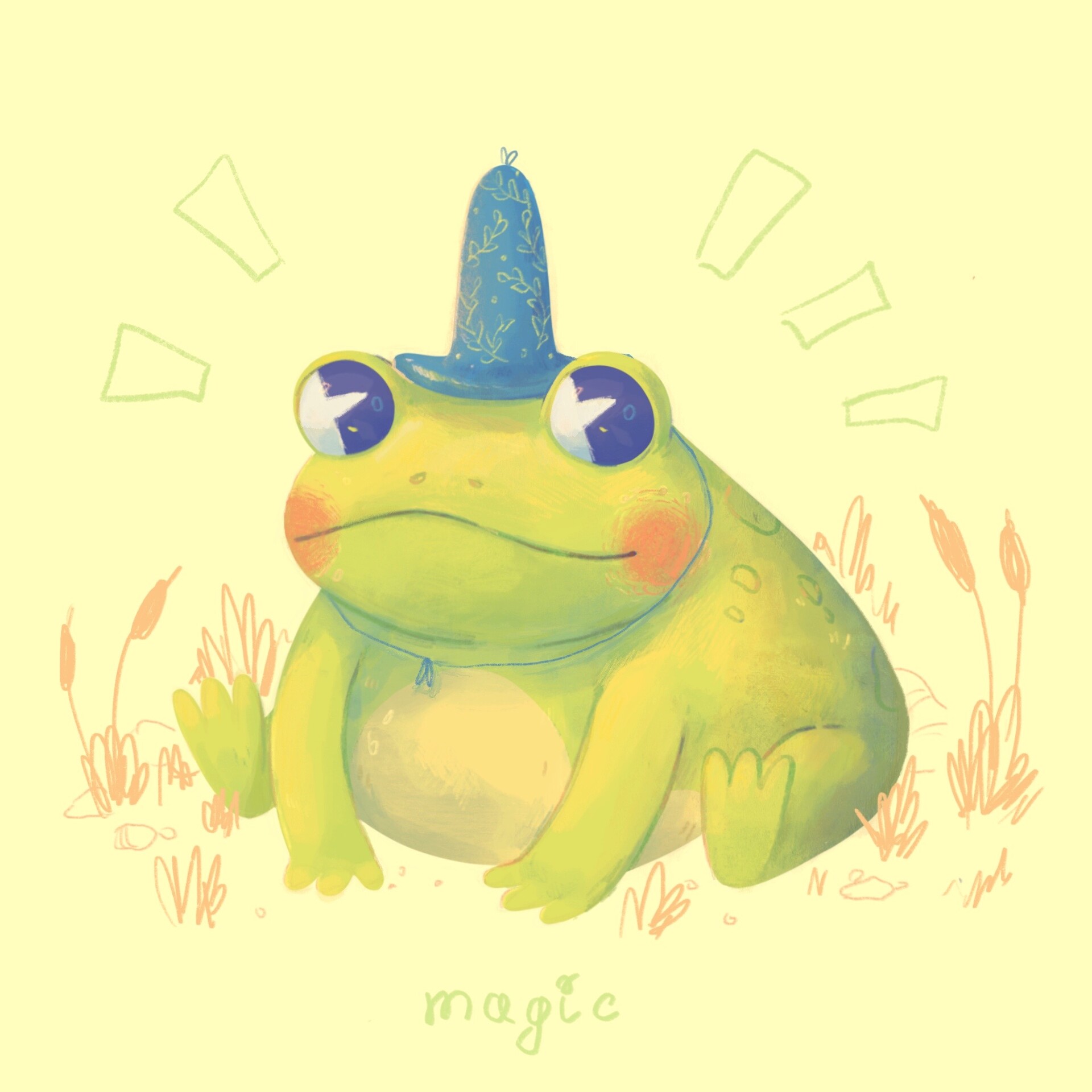 ArtStation - MAGIC frog