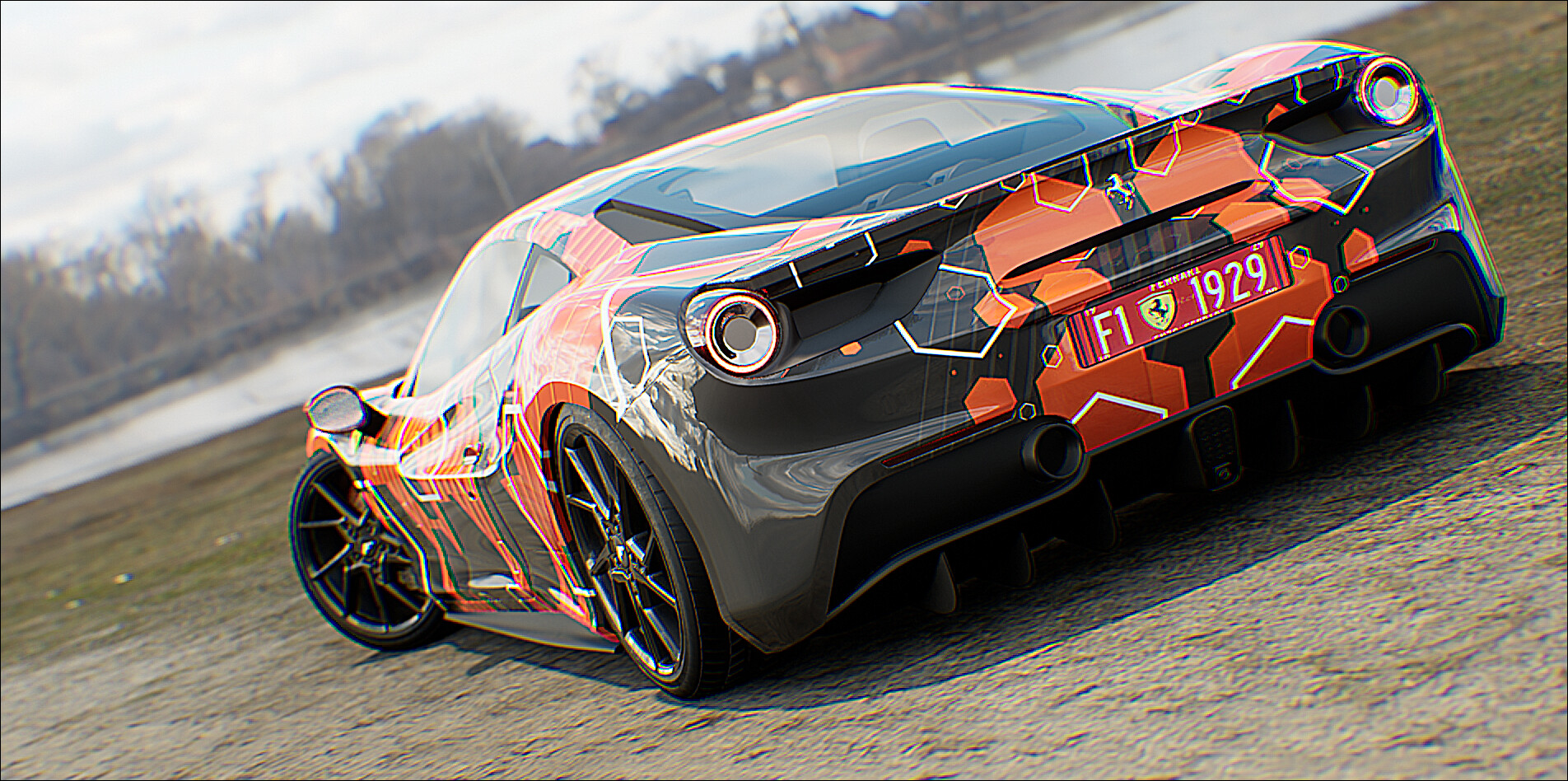 Senior Environment/ lighting/ Bell de Deus - Ferrari F12 Raytraced UE