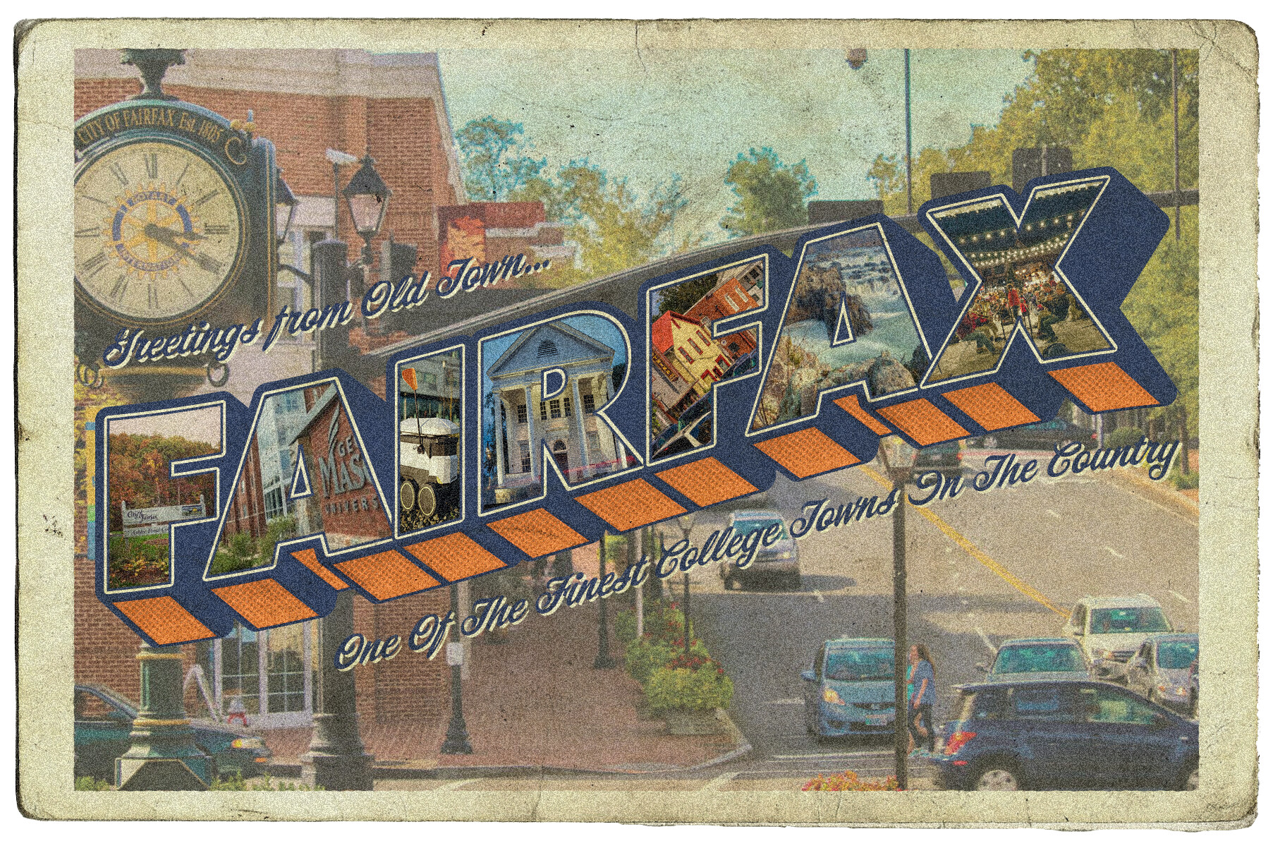 ArtStation - Assignment: Vintage postcard