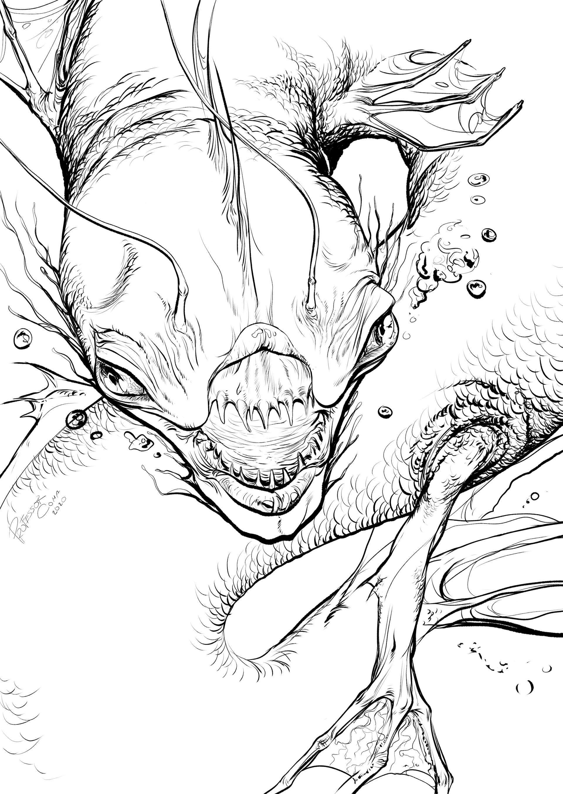 ArtStation - Ugly fish