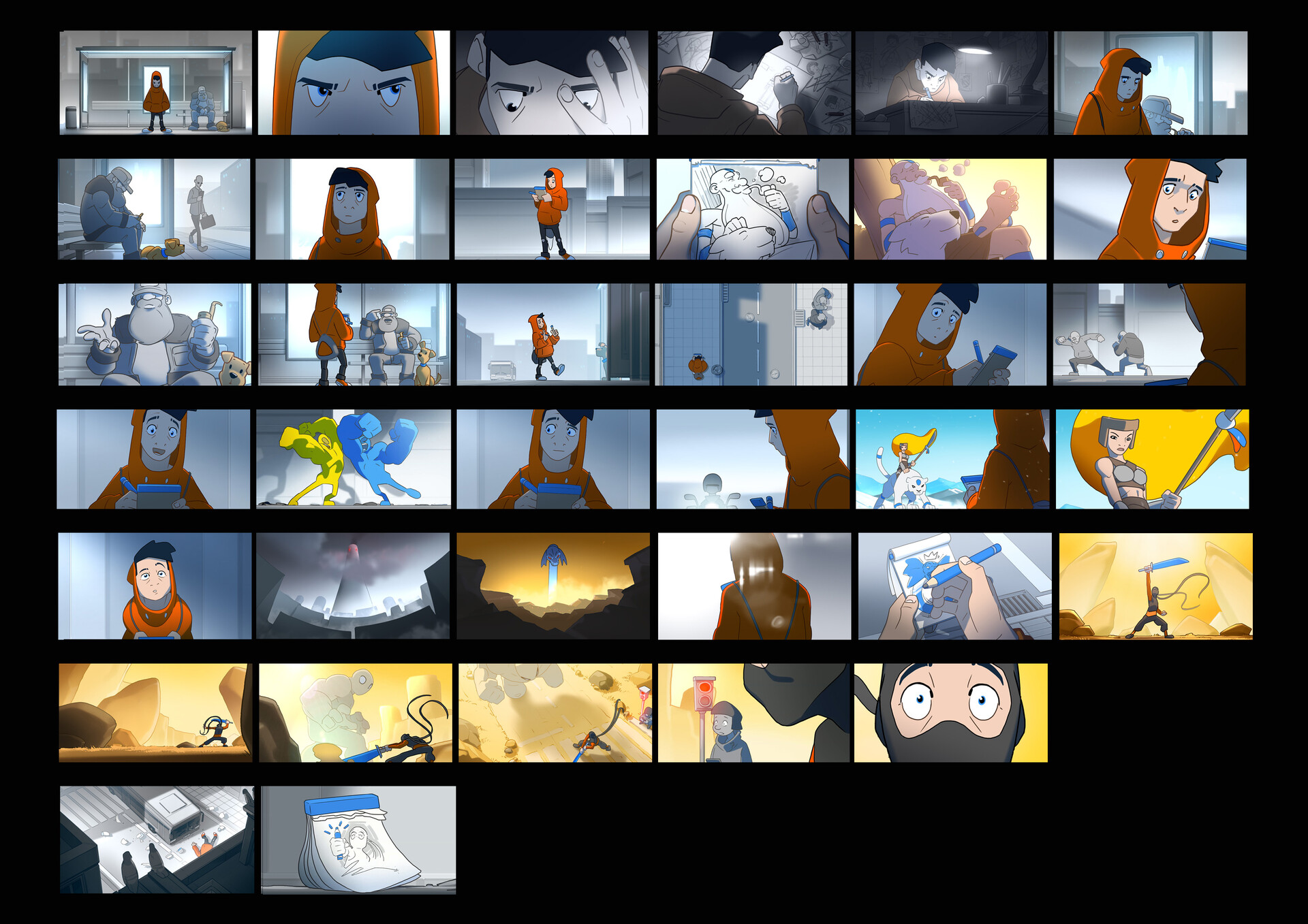 Krzysztof Tarasiuk - LOOP - 2D animation (2019)