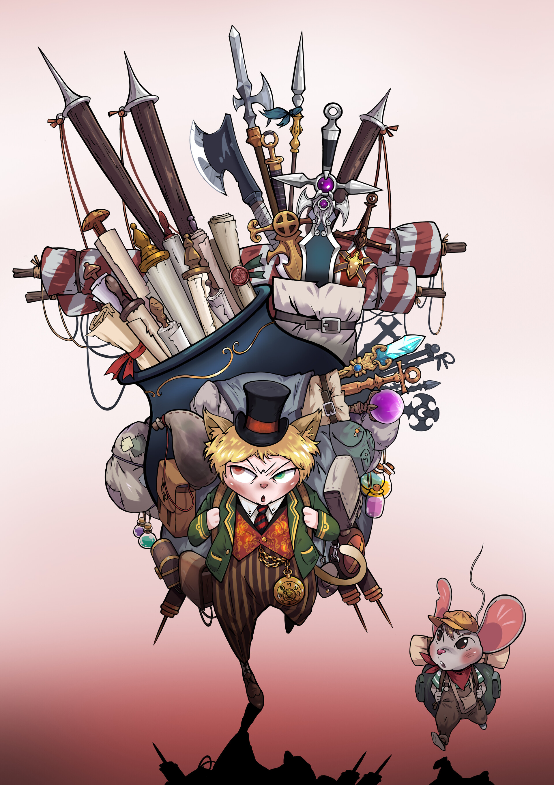 ArtStation - Merchant cat