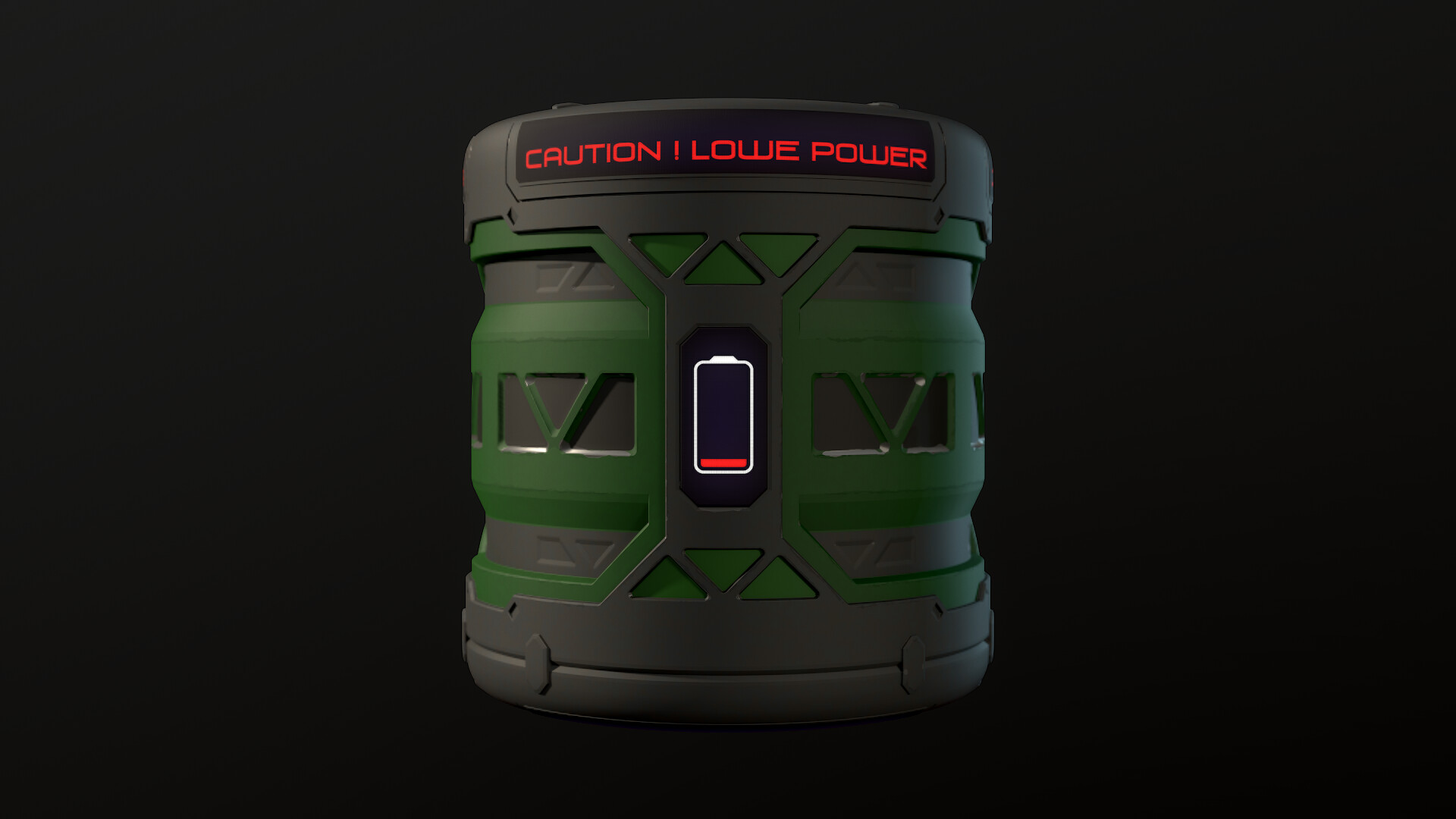 ArtStation - Battery low