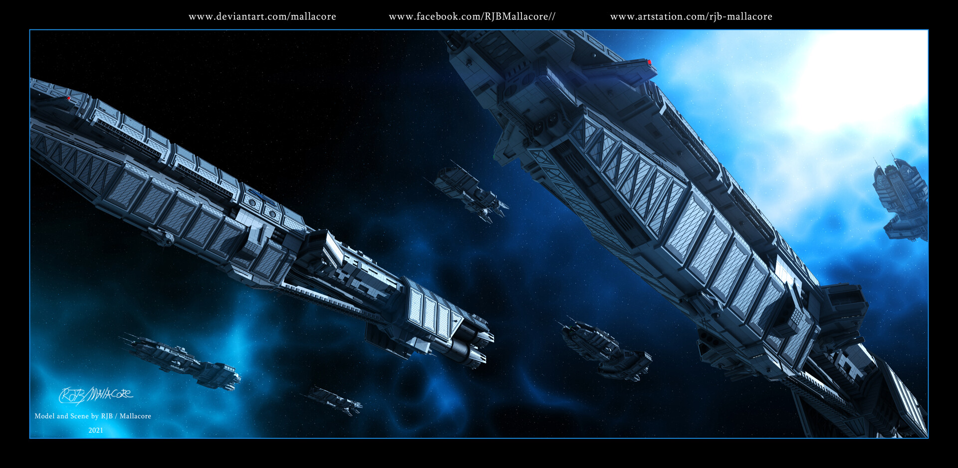 ArtStation - Babylon 5 - 2021 - 2B