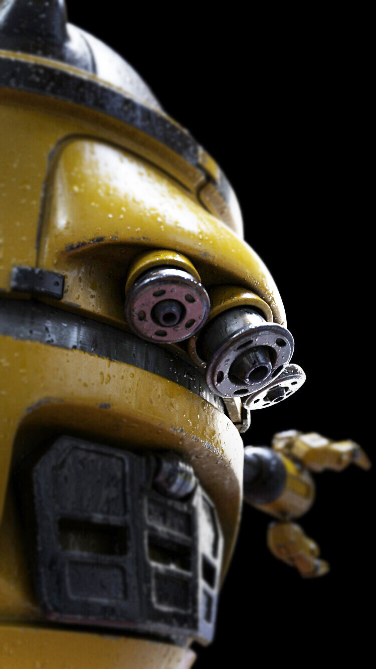 ArtStation - The yellow robot