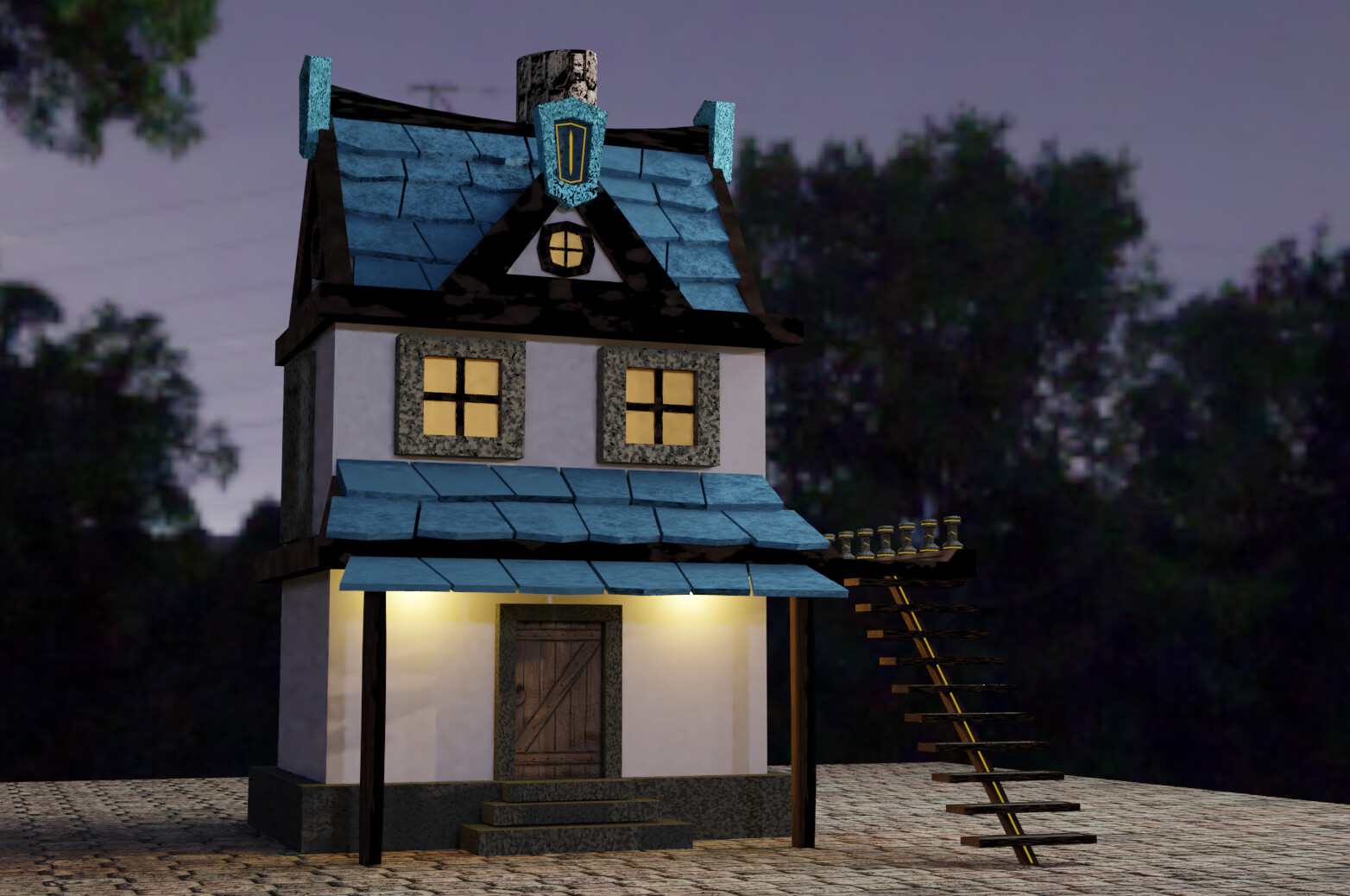 ArtStation - Animated House