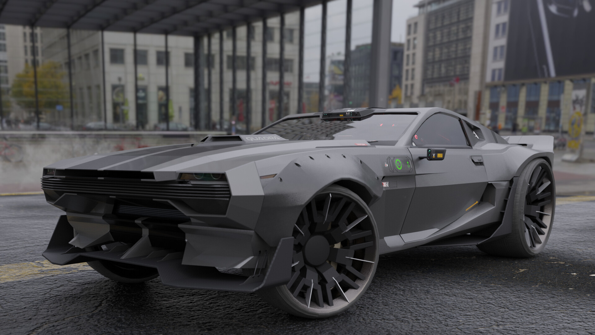 Prithvi - cyberpunk Quadra type-66 (avenger)