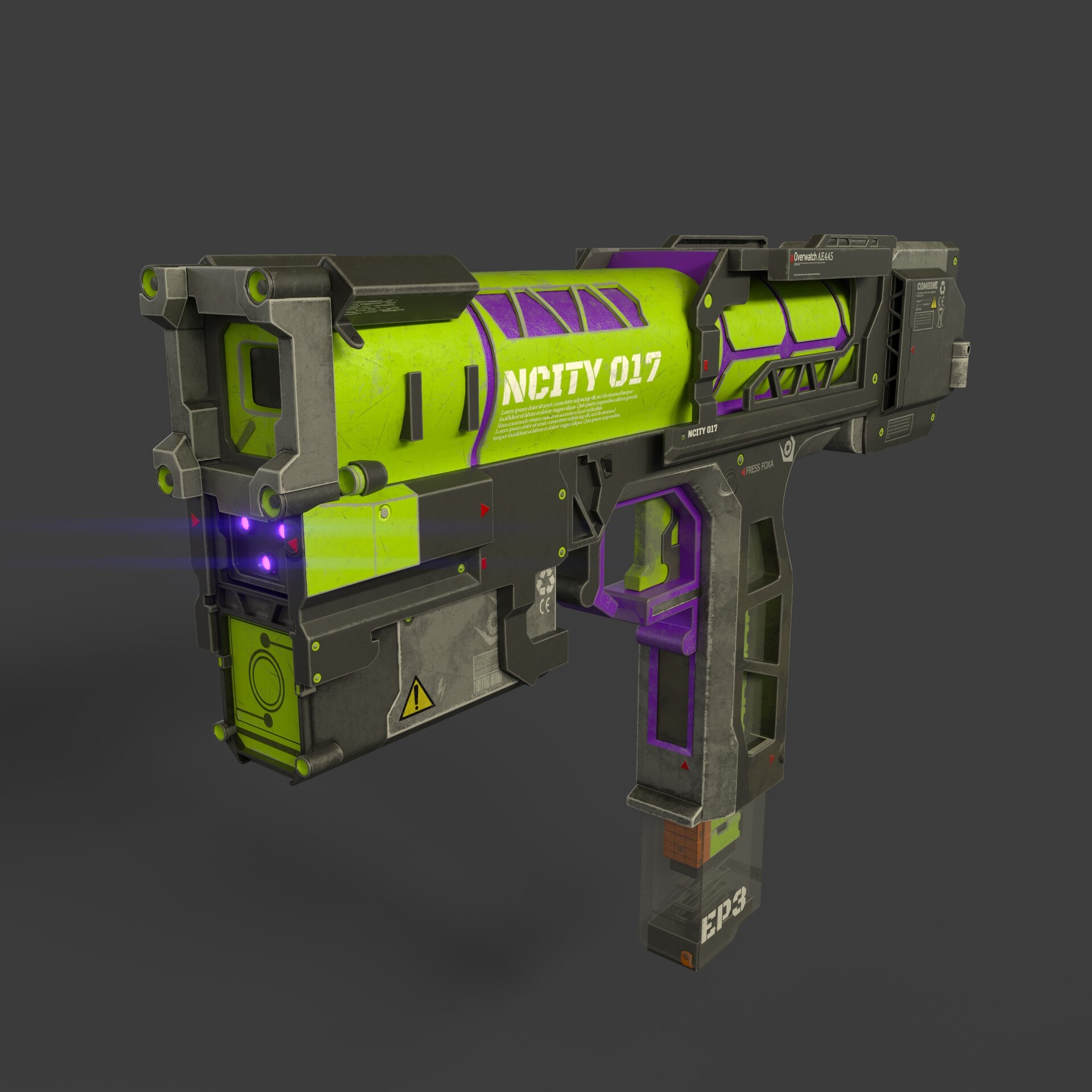 ArtStation - SCI-FI GUN