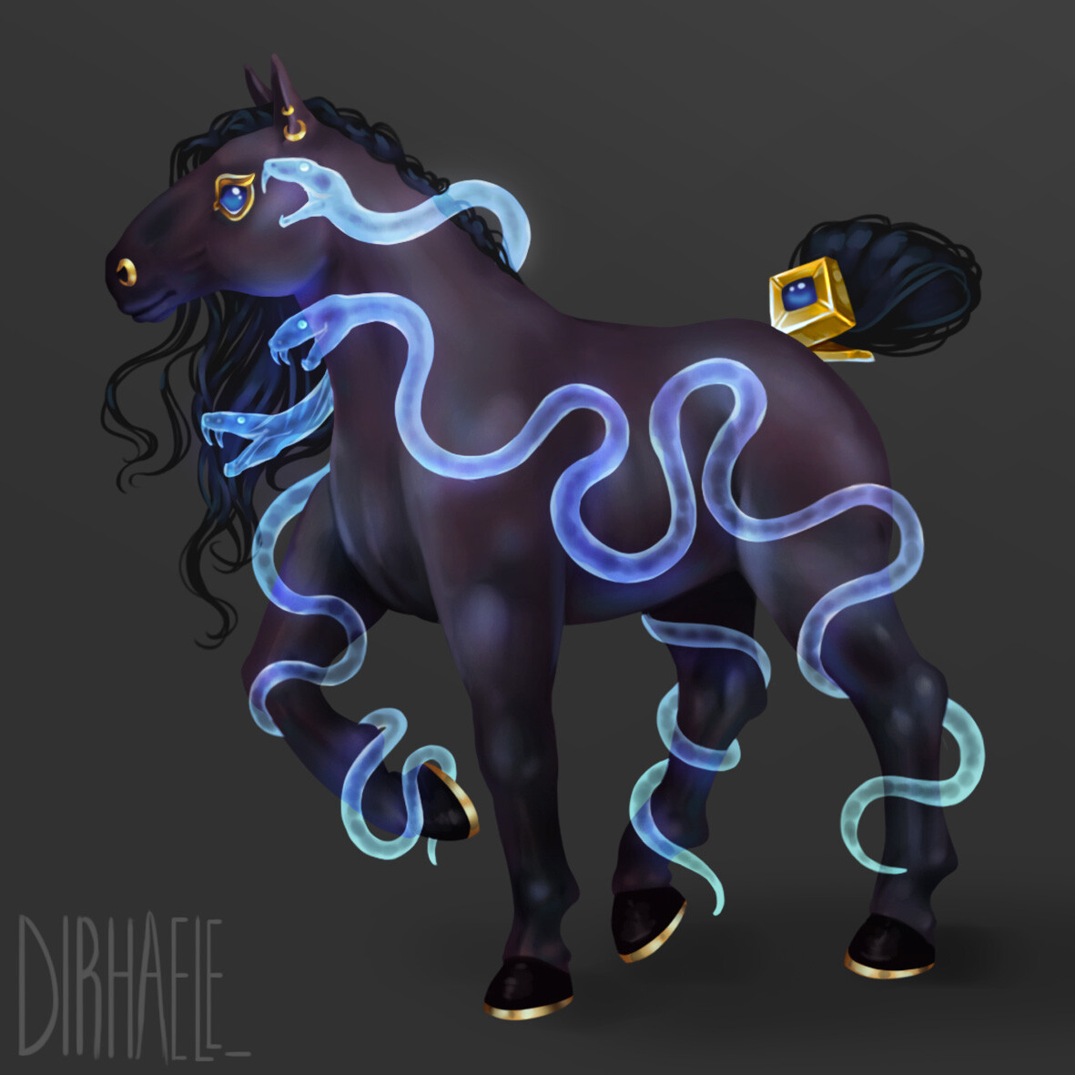 ArtStation - Golden Horse