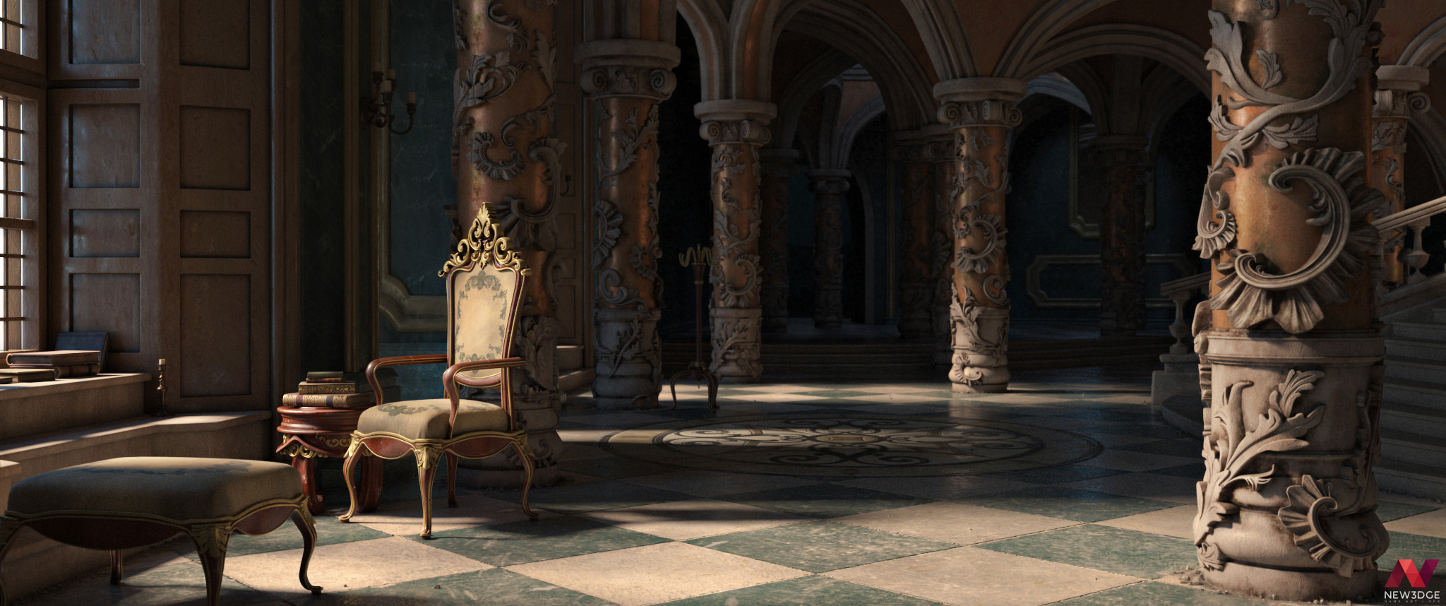 Marie Henry - Beauty and the Beast castle