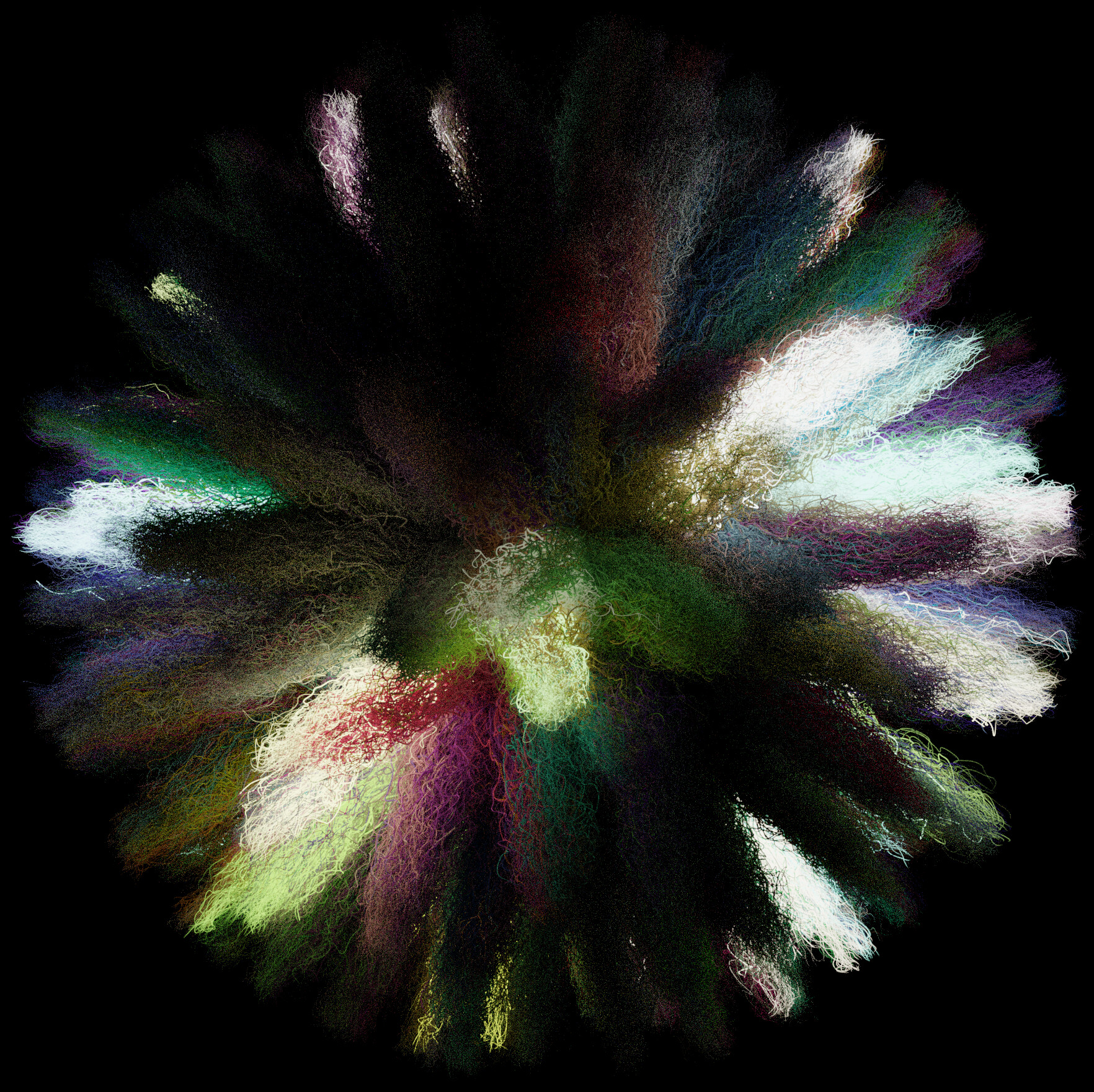 ArtStation - Colored Hairball