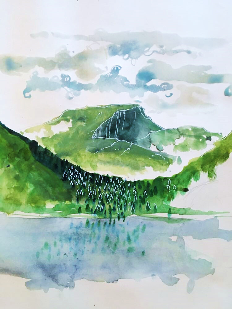 ArtStation - Lake District.