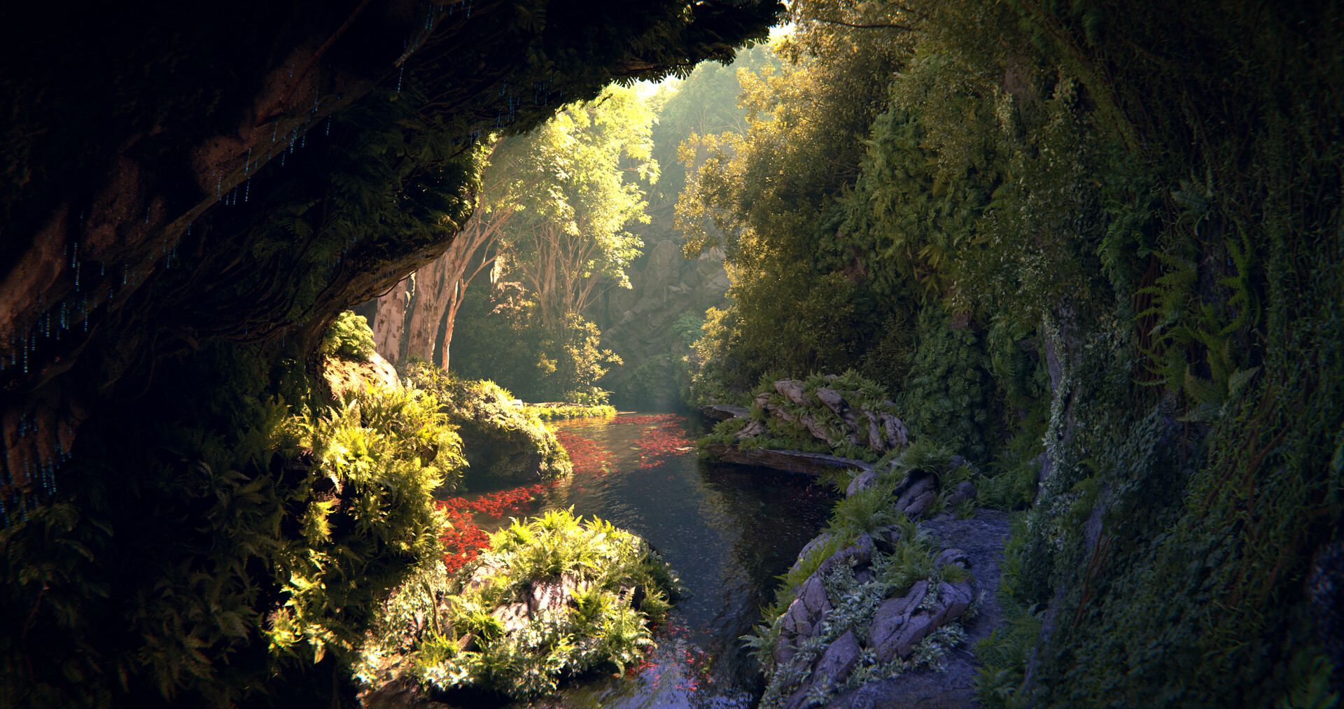 ArtStation - Jungle Cave