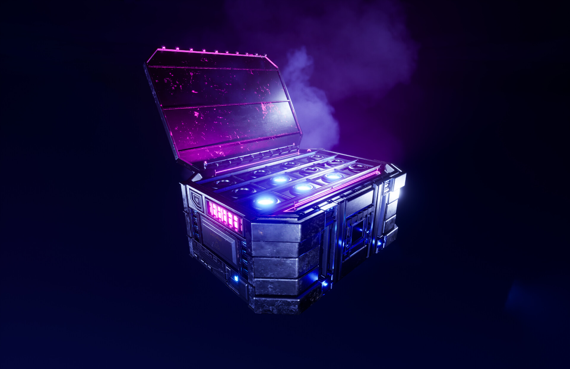 Jesus Fernandez Garcia - Crate 6 - High Polygon Model - Unreal Engine 5