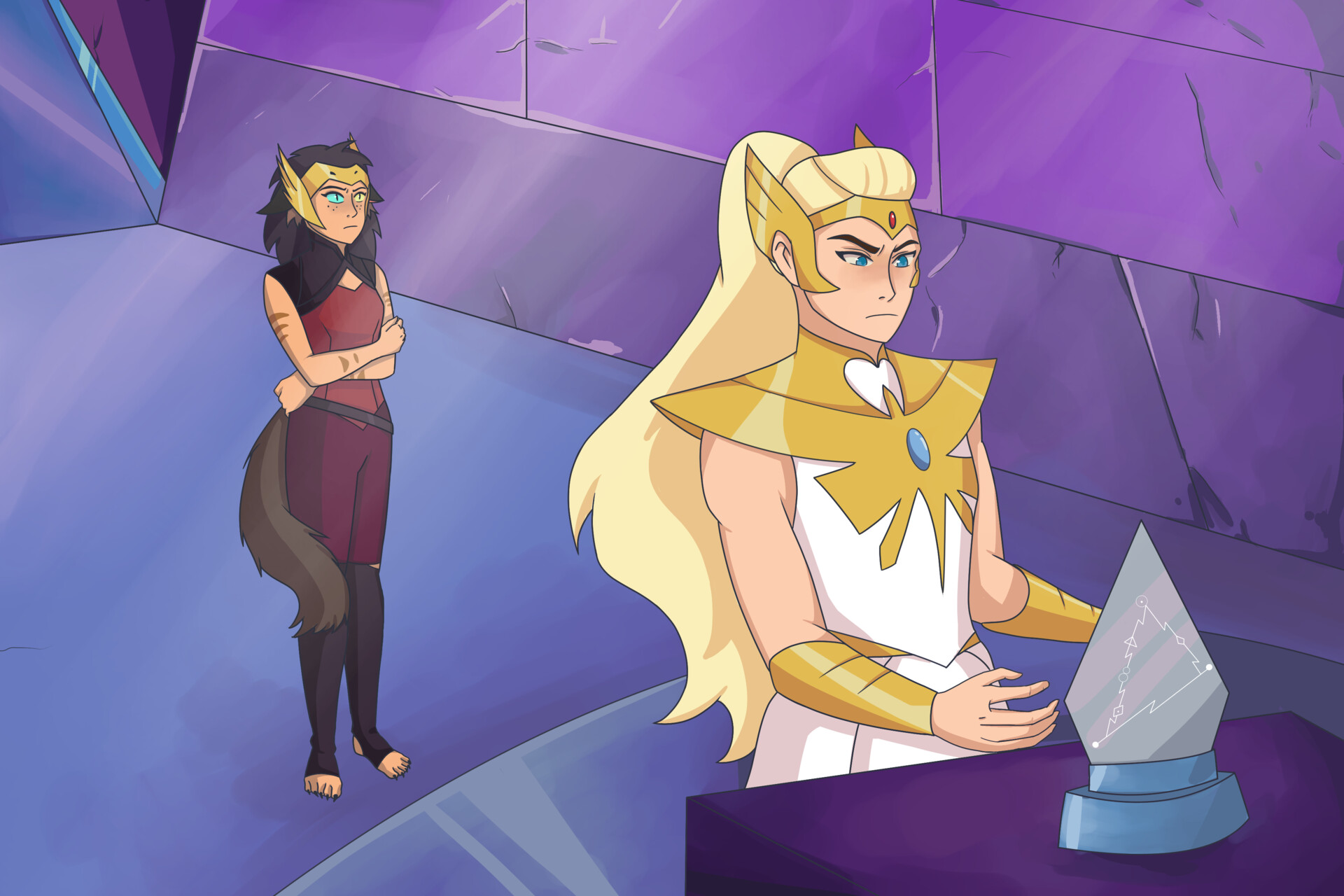 Francisco Souza Aguirre - Commissions for a She-Ra fanfic