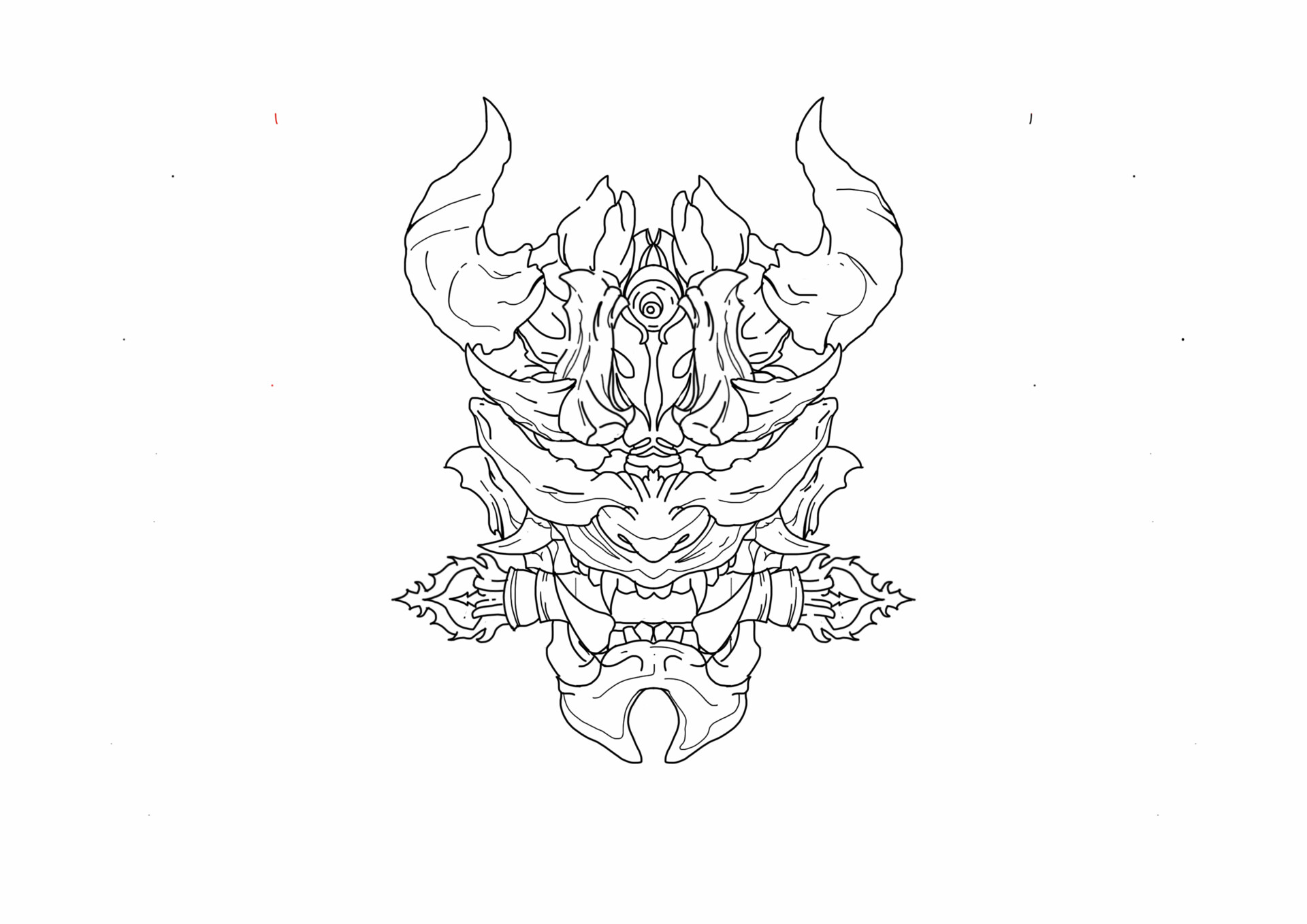 ArtStation - ONI mask