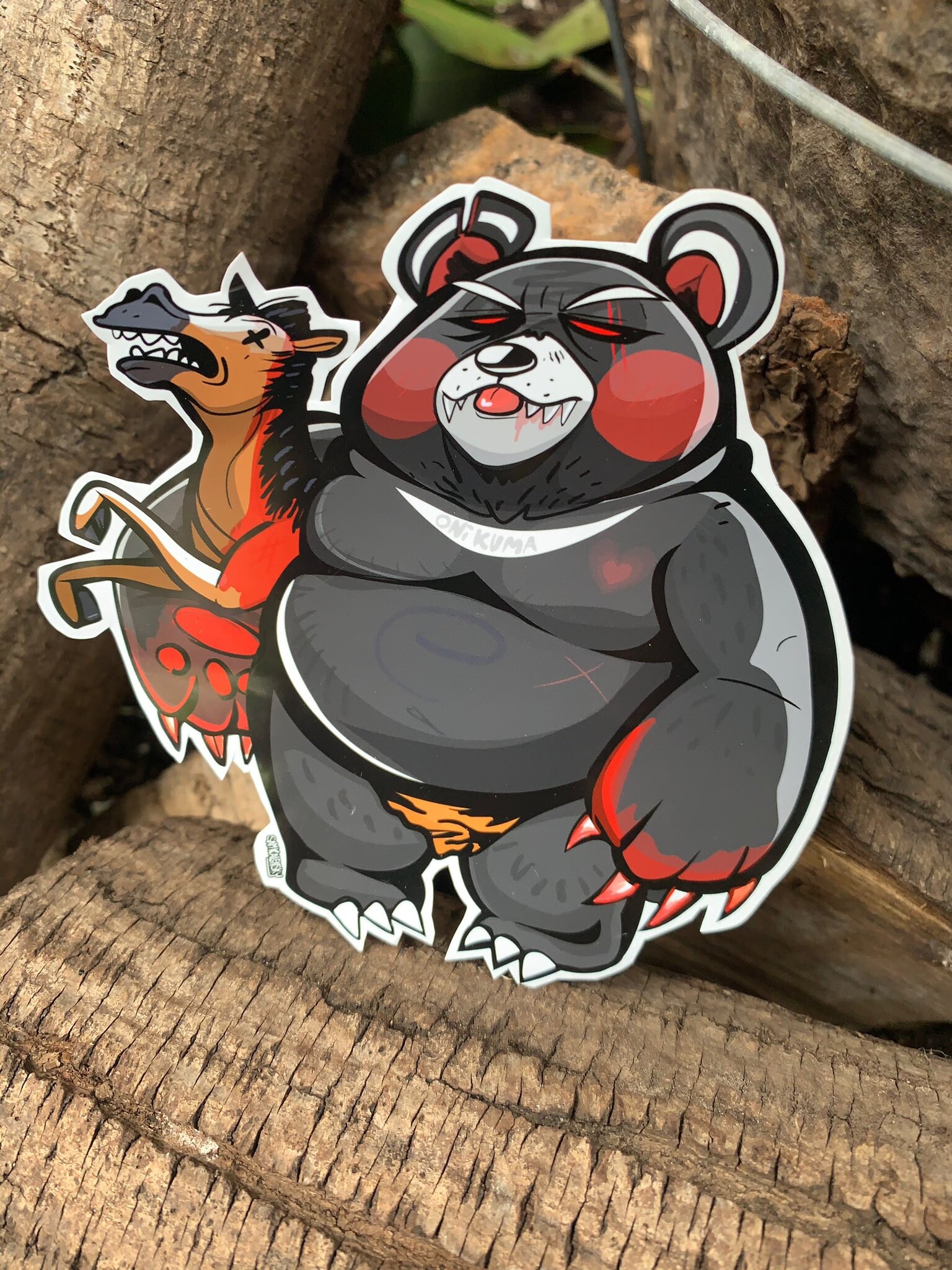 ArtStation - Onikuma - (demon bear)